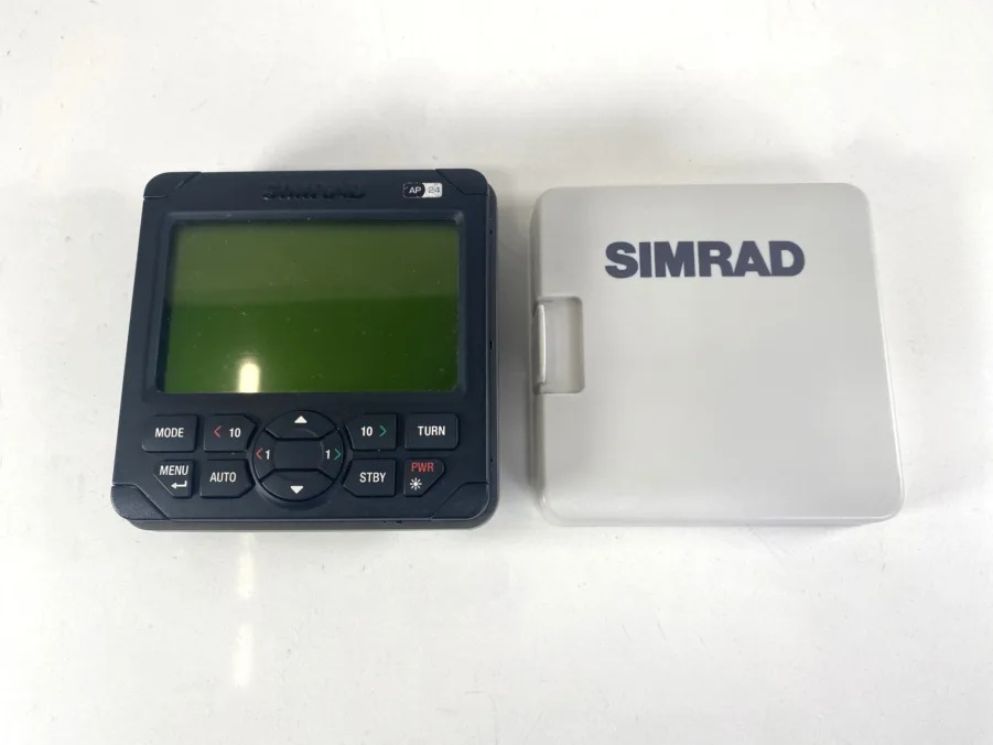 Simrad Ap24 Autopilot Control Head - Rebuilt LCD - Max Marine Electronics