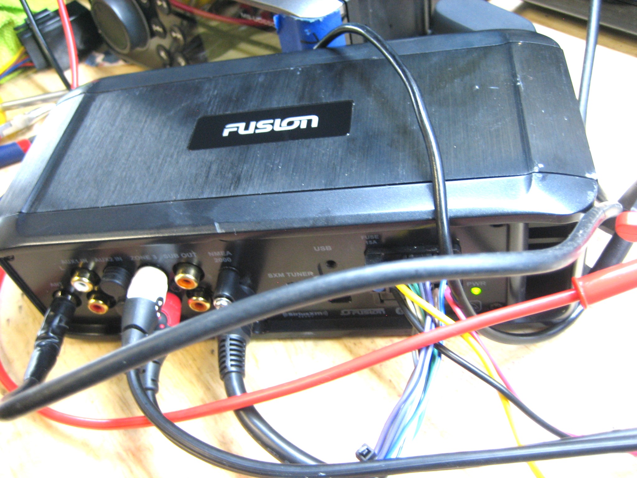 FUSION MS-BB300 Boat Black Box Marine Stereo AM/FM Radio - Max Marine ...