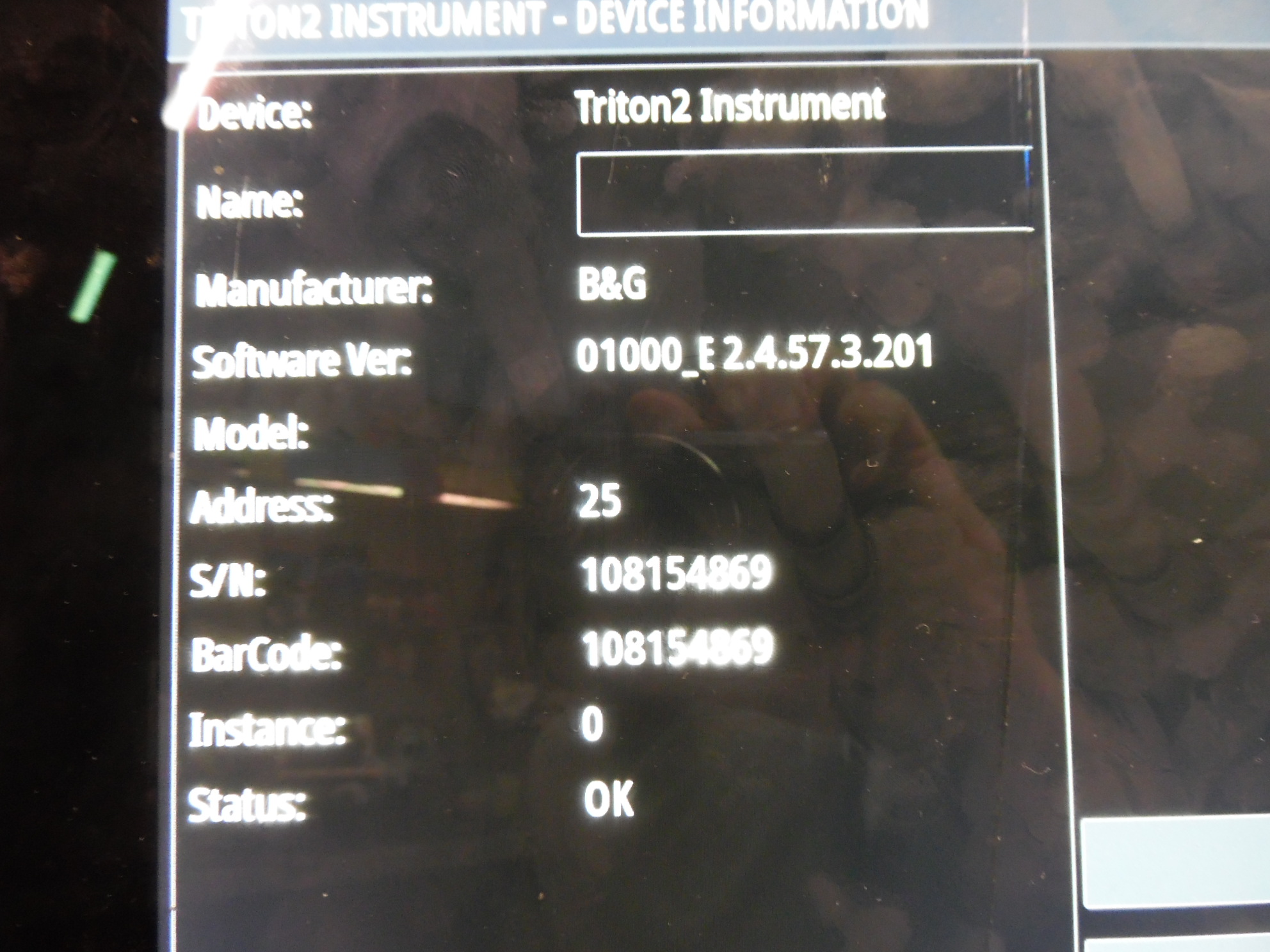 BandG~Triton 2 Digital Display 000-13294-001 NMEA2000 Instrument - Max ...