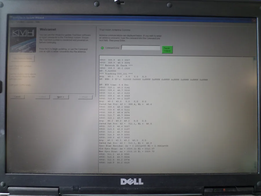 KVH TracVision M5 Satellite TV Tracking Antenna in Dome - Thoroughly ...