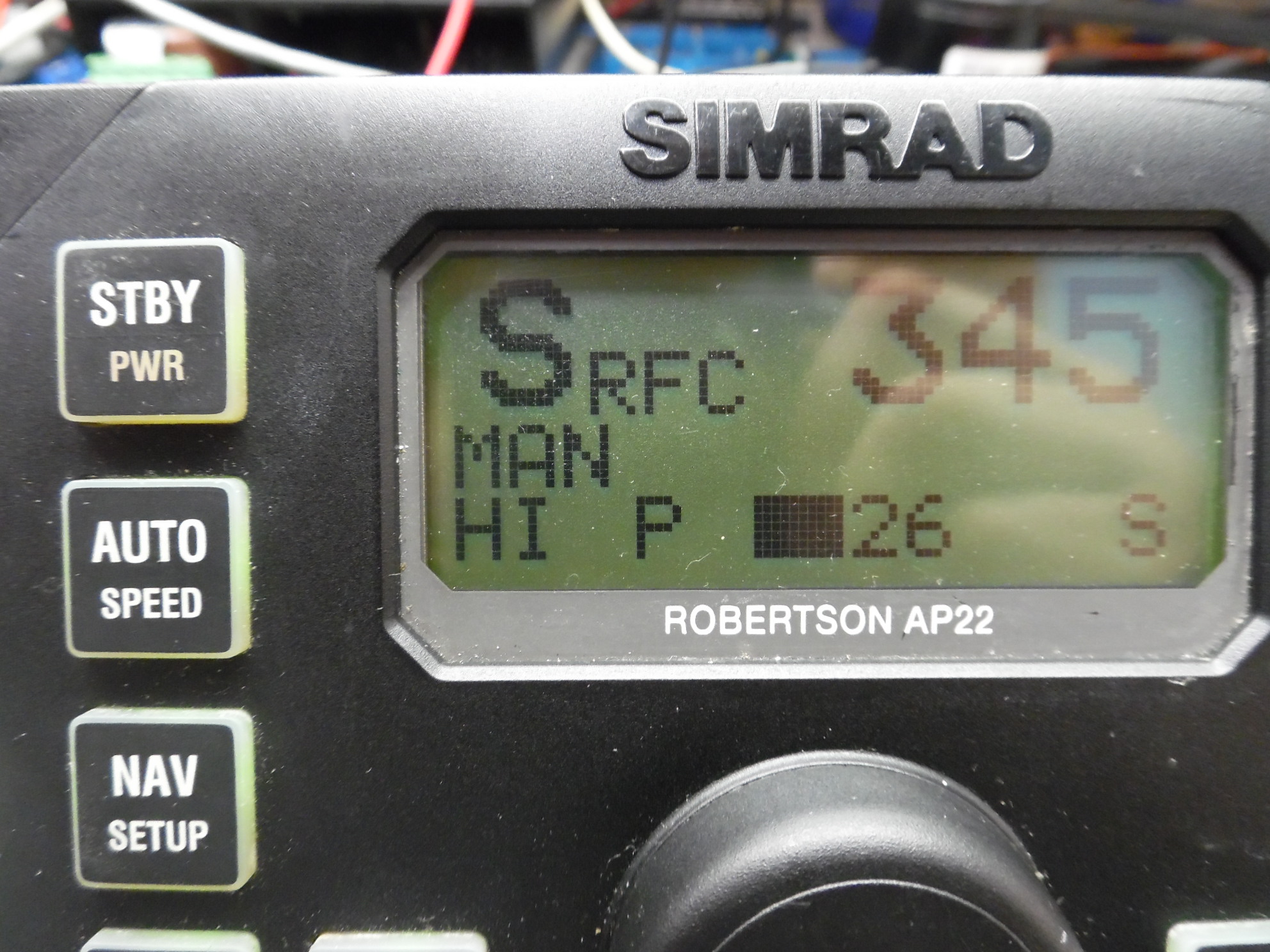 Simrad AP22 Autopilot Control Head PN 22085849 MME Refurbished - Max ...