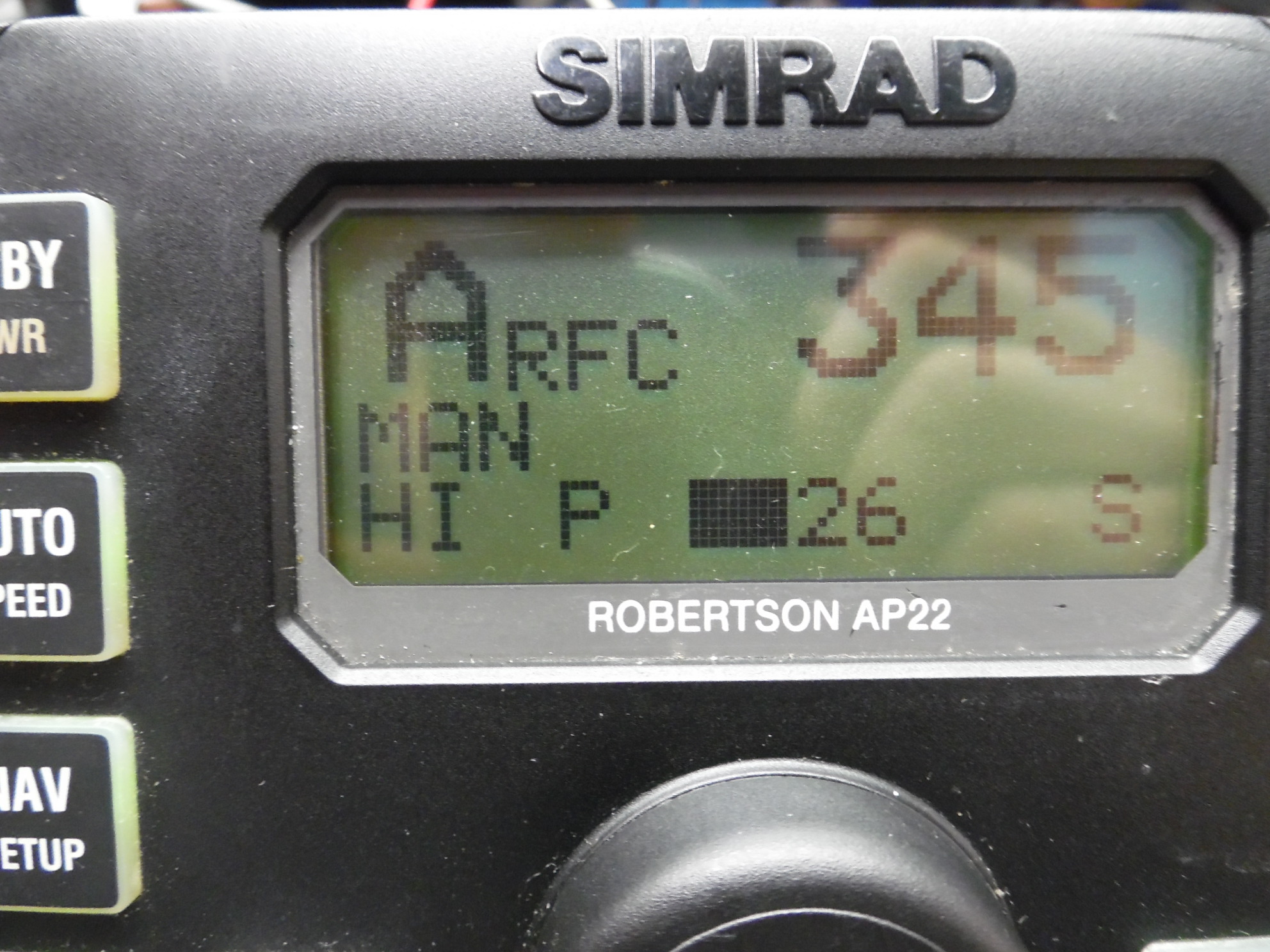 Simrad AP22 Autopilot Control Head PN 22085849 MME Refurbished - Max ...