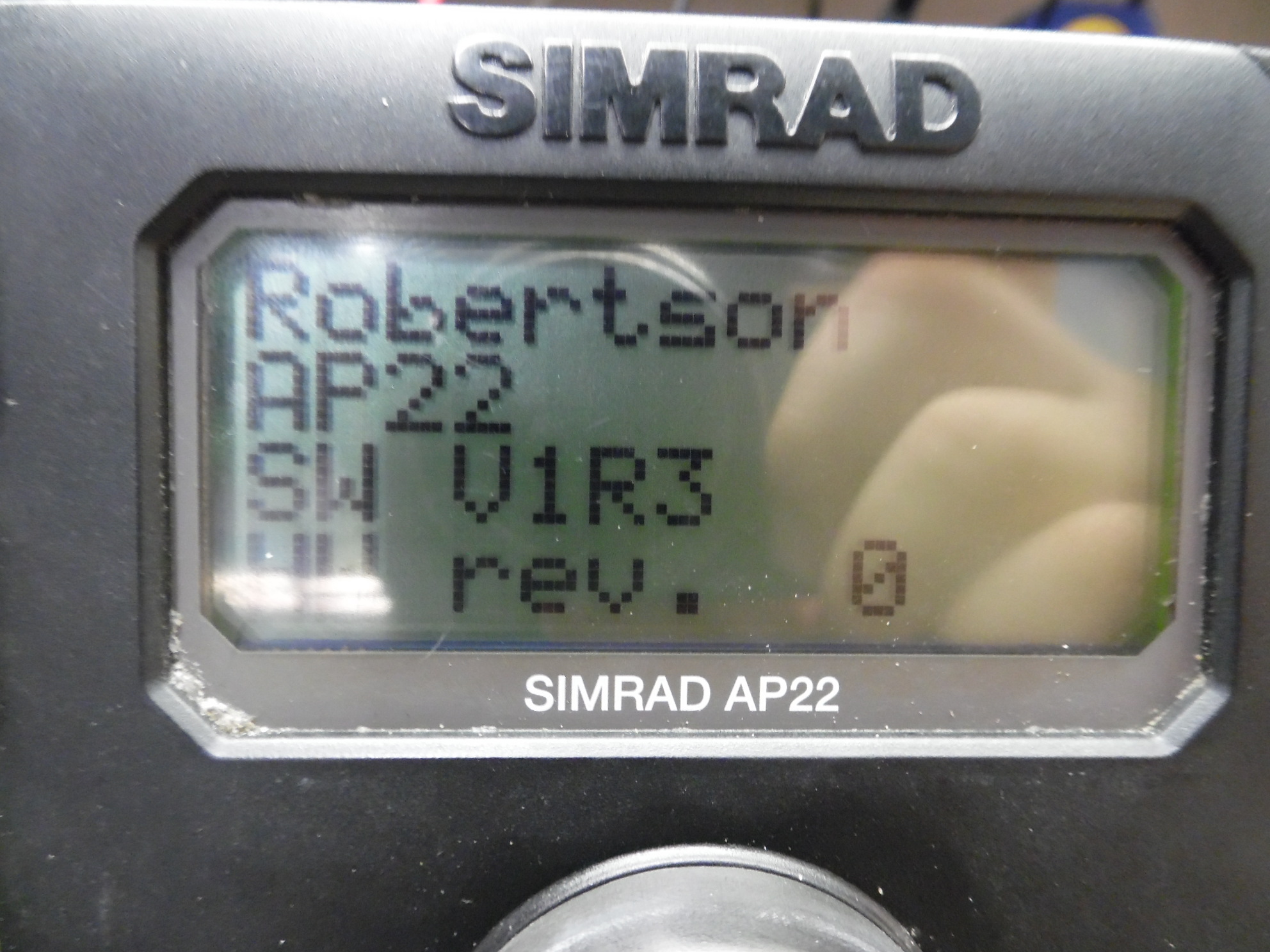 Simrad AP22 PN 22085849 Marine Autopilot Control Head - Max Marine ...