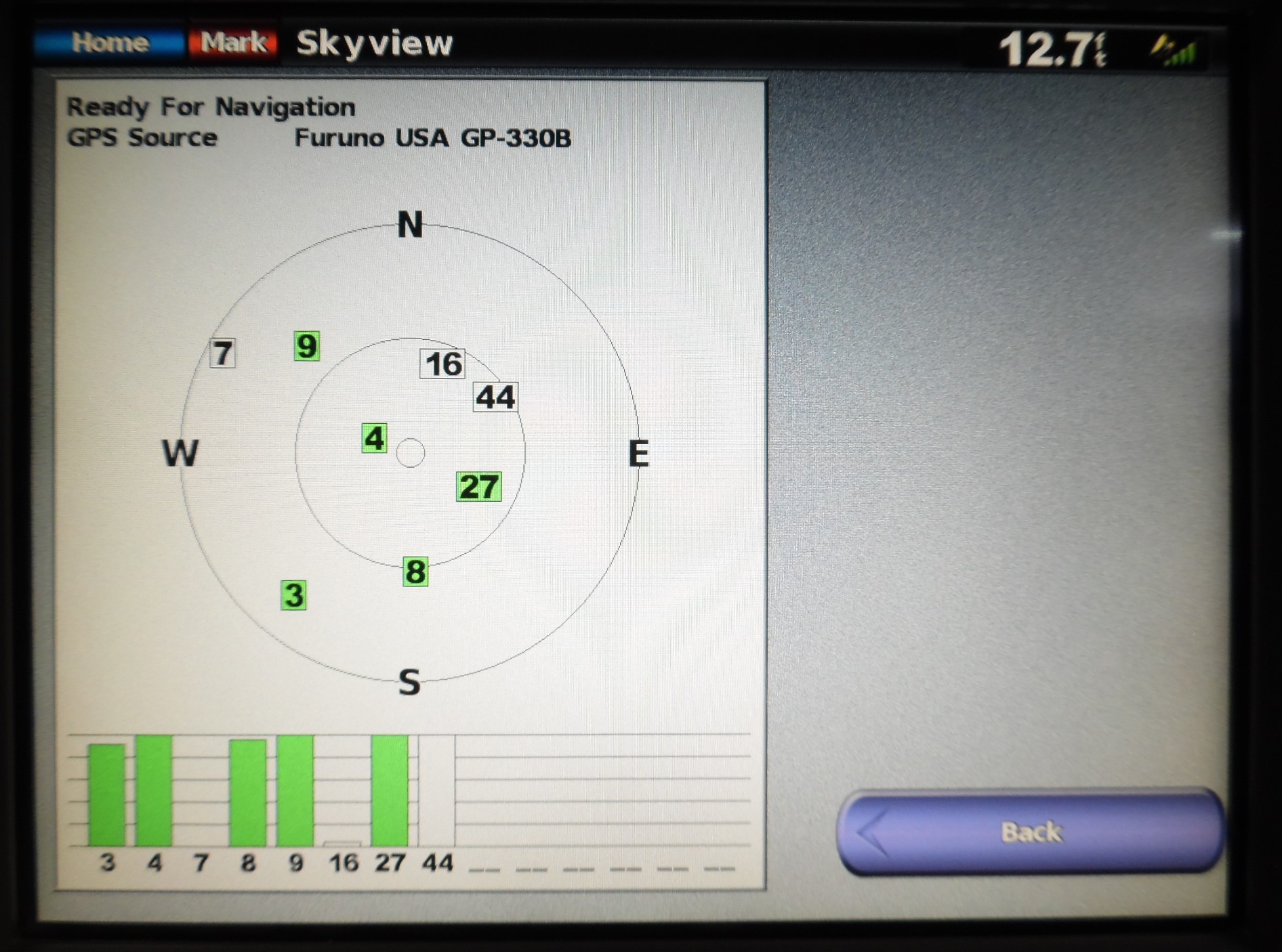 Garmin GPSmap 7212 MFD w/Sun Cover -Bench Tested- 90 Day Warranty ...