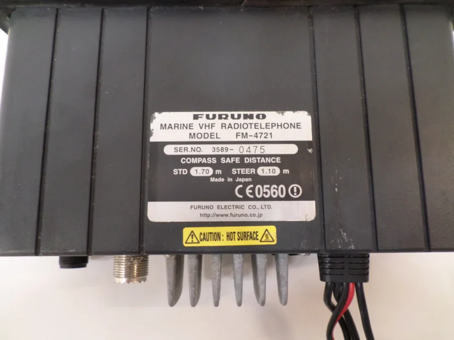 Furuno FM-4721 Pro Grade Marine DSC VHF Transceiver - Max Marine ...