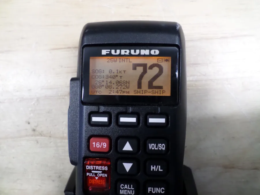Furuno HS-4721 Second Station Handset for FM-4721 Marine VHF Radio ...