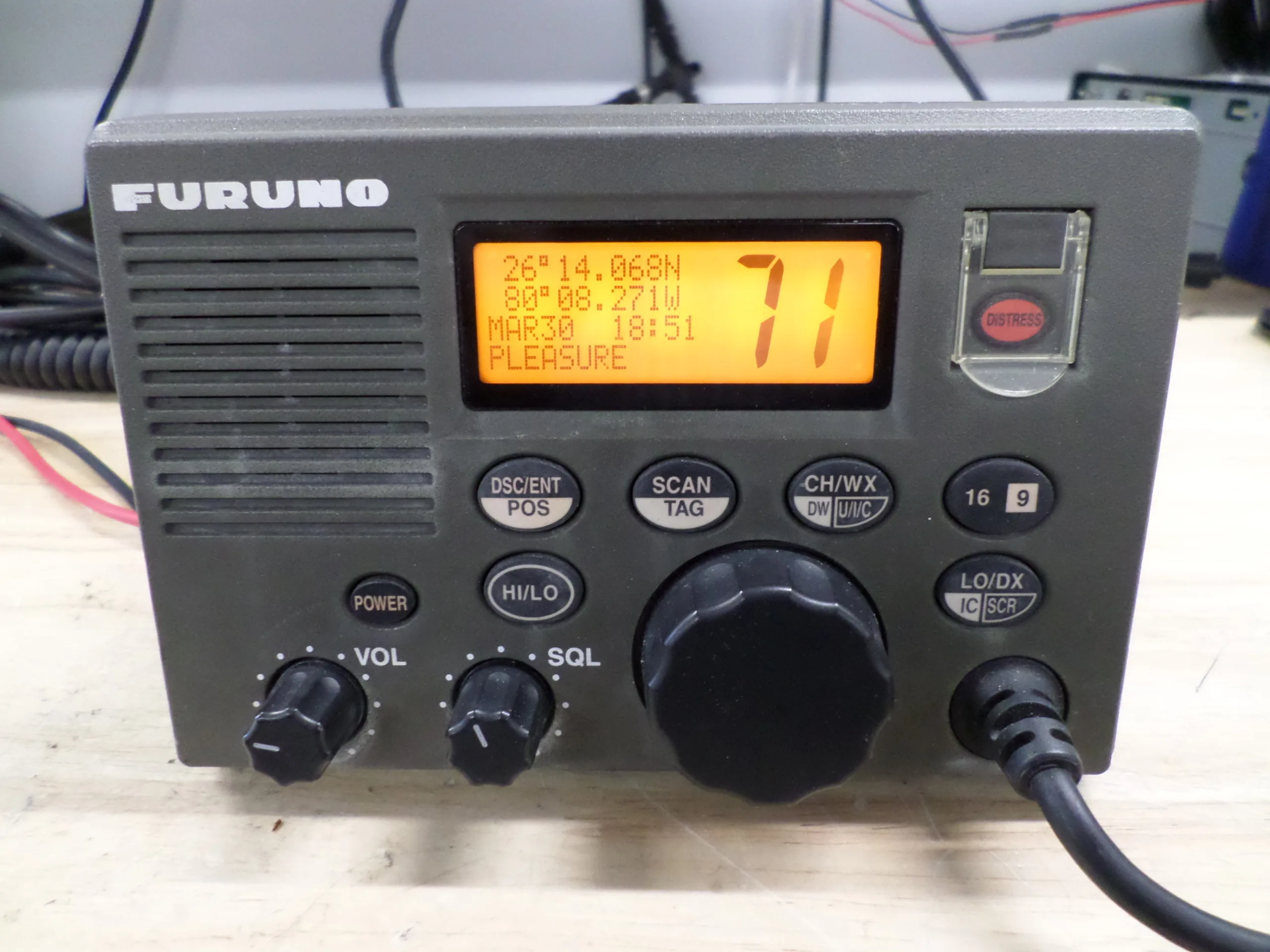 Furuno FM-3000 Pro Grade Marine VHF Radio - Fully Tested - Max Marine ...