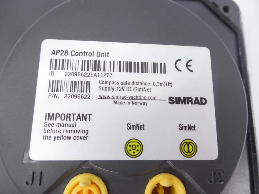 Simrad AP28 Autopilot Control Head 22096622 - Max Marine Electronics