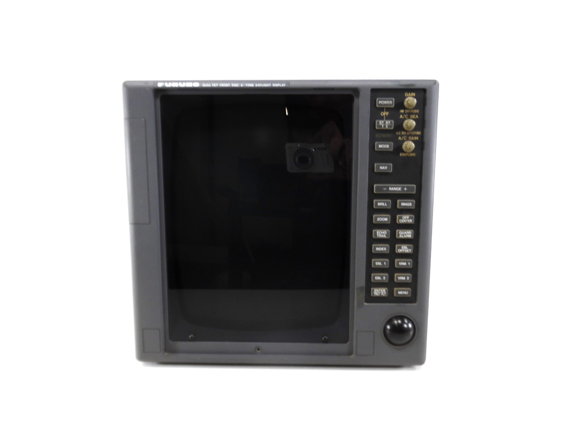 Furuno RDP-109 FR-7111 12" Monochrome CRT 10KW Radar Display - TESTED ...
