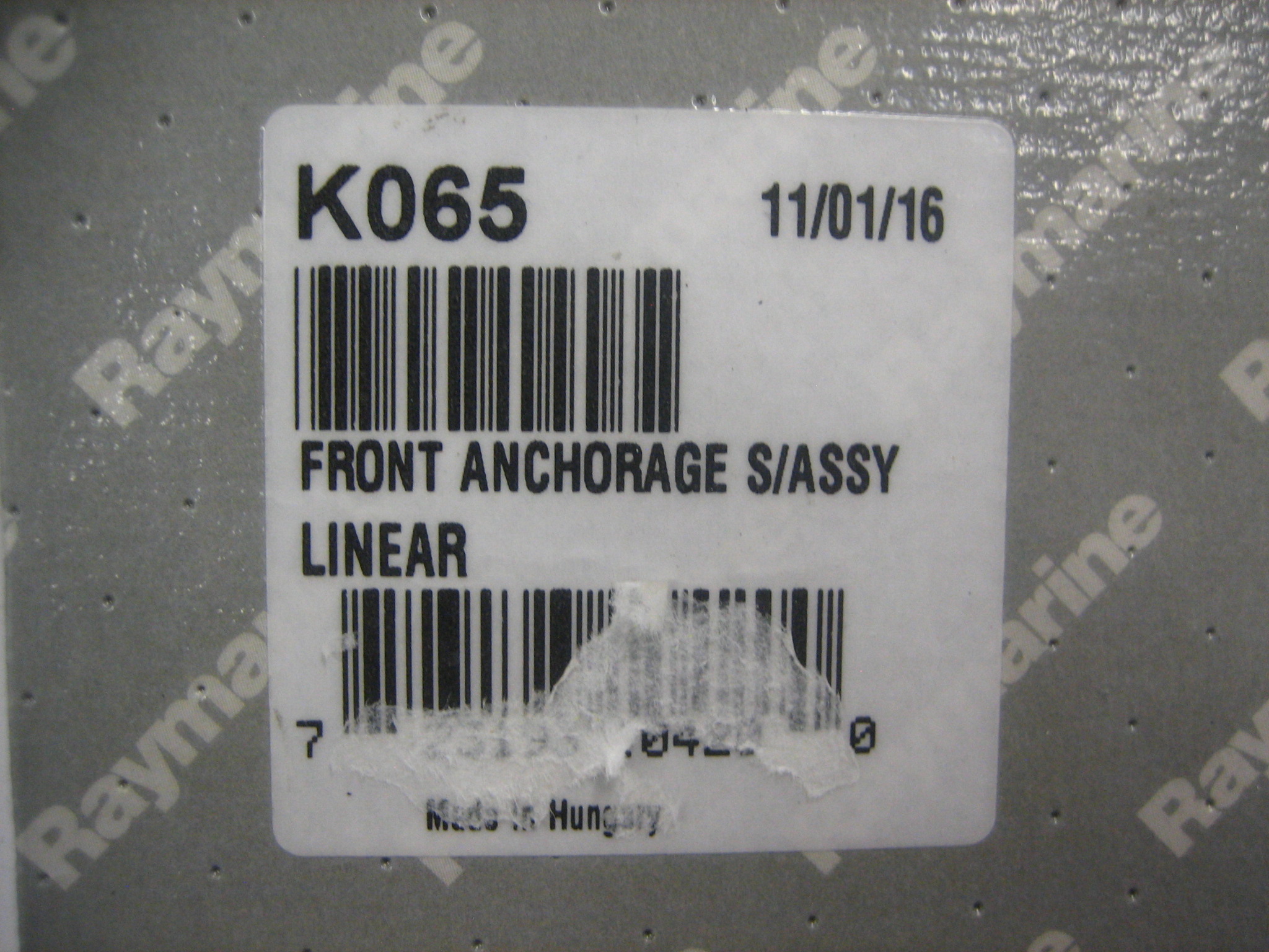 Raymarine K065 Autopilot Front Anchorage Anchor Pin for Linear Drive ...