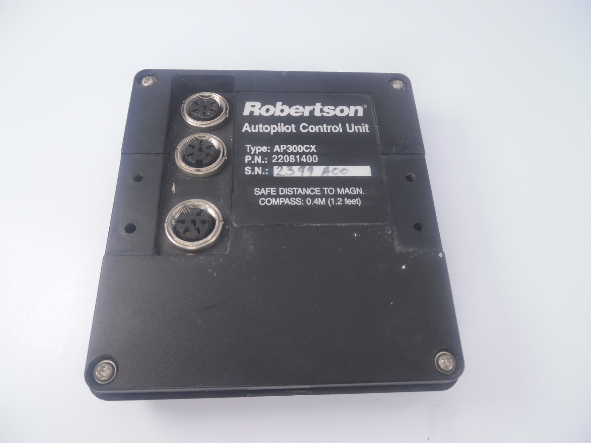 Simrad-AP300CX Autopilot Control Head 22081400 MME REFURB - Max Marine ...