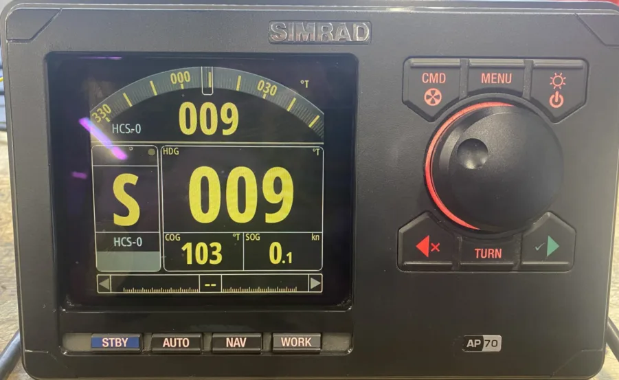 Simrad AP70 Autopilot Control Head PN:000-10182-001 - Max Marine ...