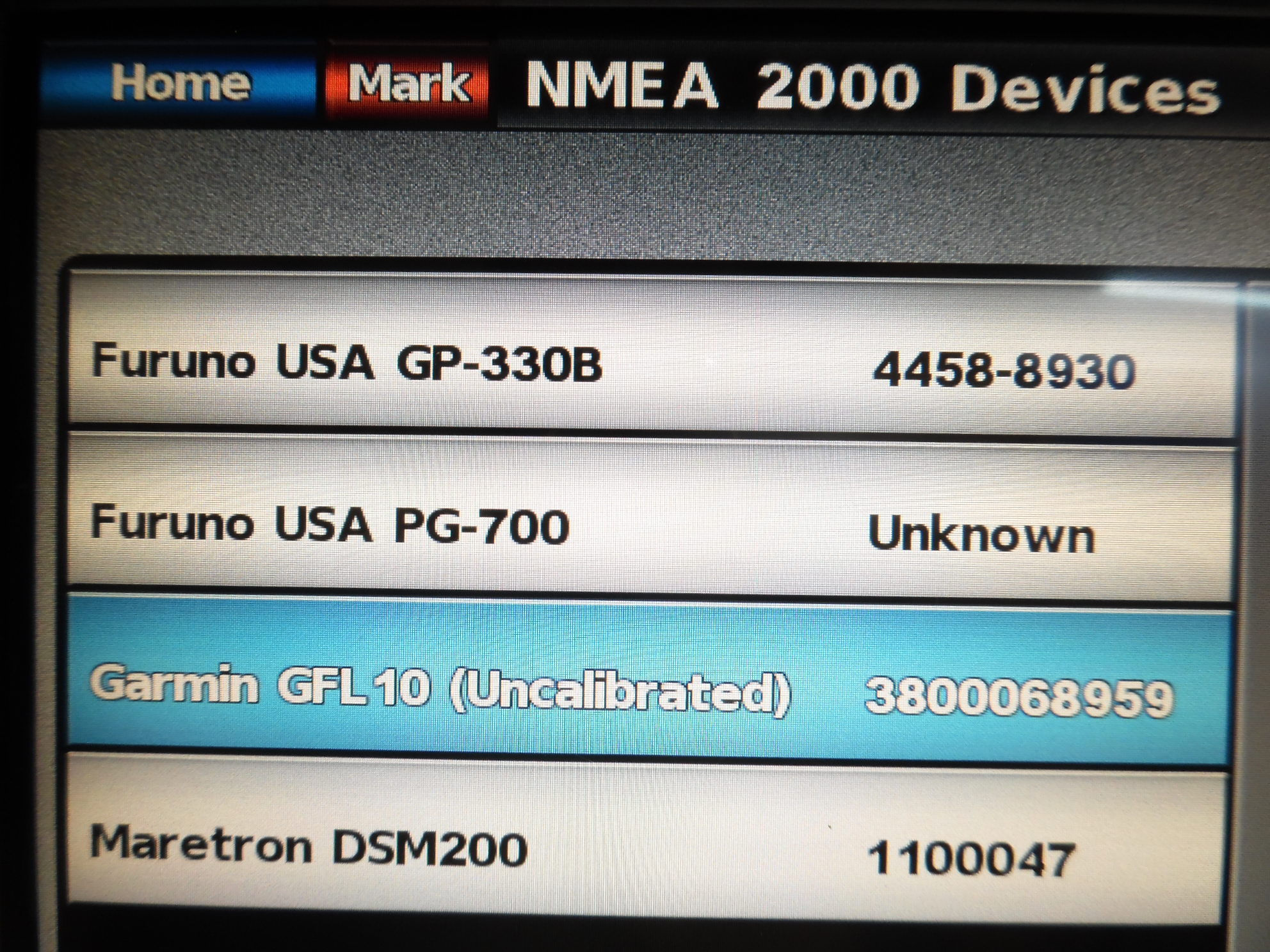 Garmin GFL10 GFL-10 Fluid Level Sensor NMEA 2000 (Excellent Tested Cond ...