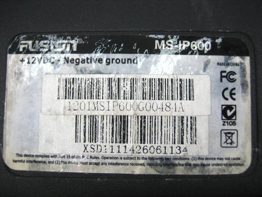 Fusion MS IP600 Marine Stereo for iPod - Max Marine Electronics