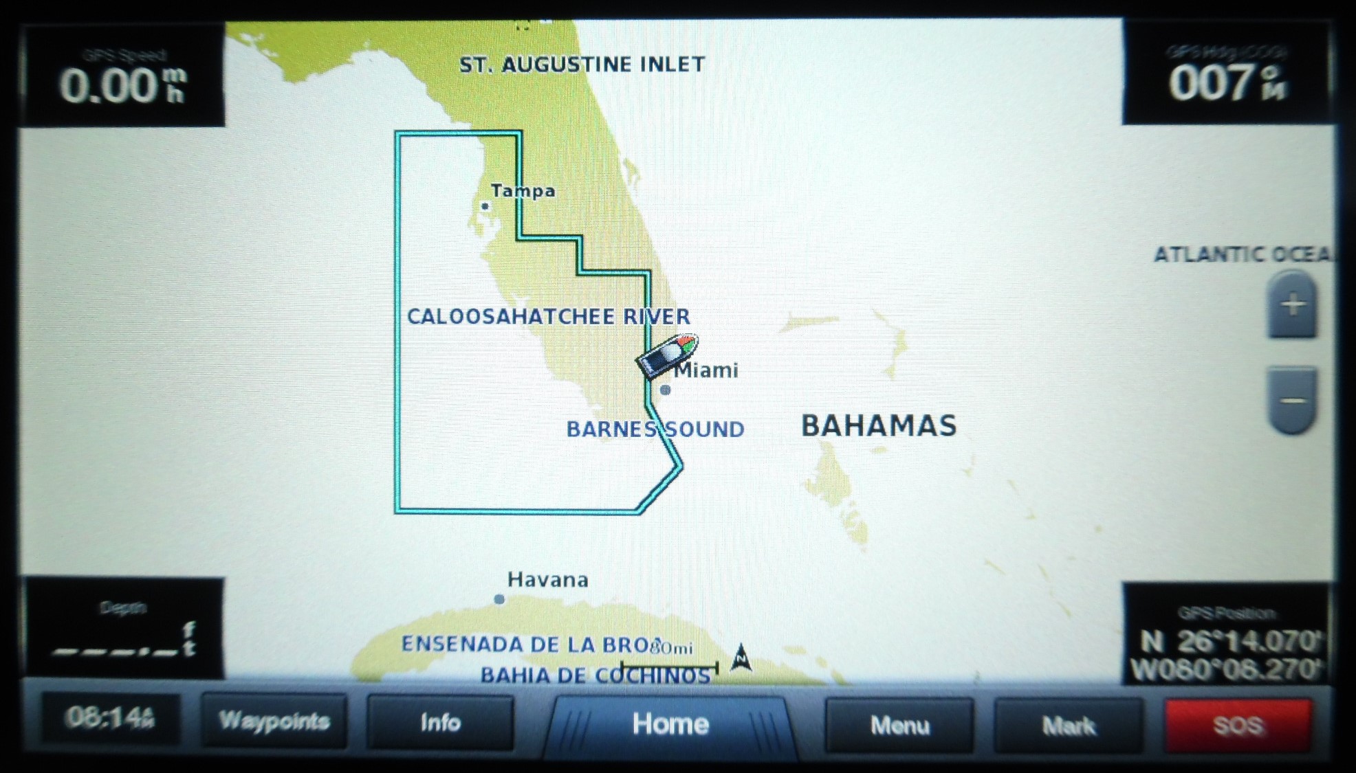 Garmin GPSmap 7608 W/ Suncover Tested Good! (90 Day Warr!) - Max Marine ...