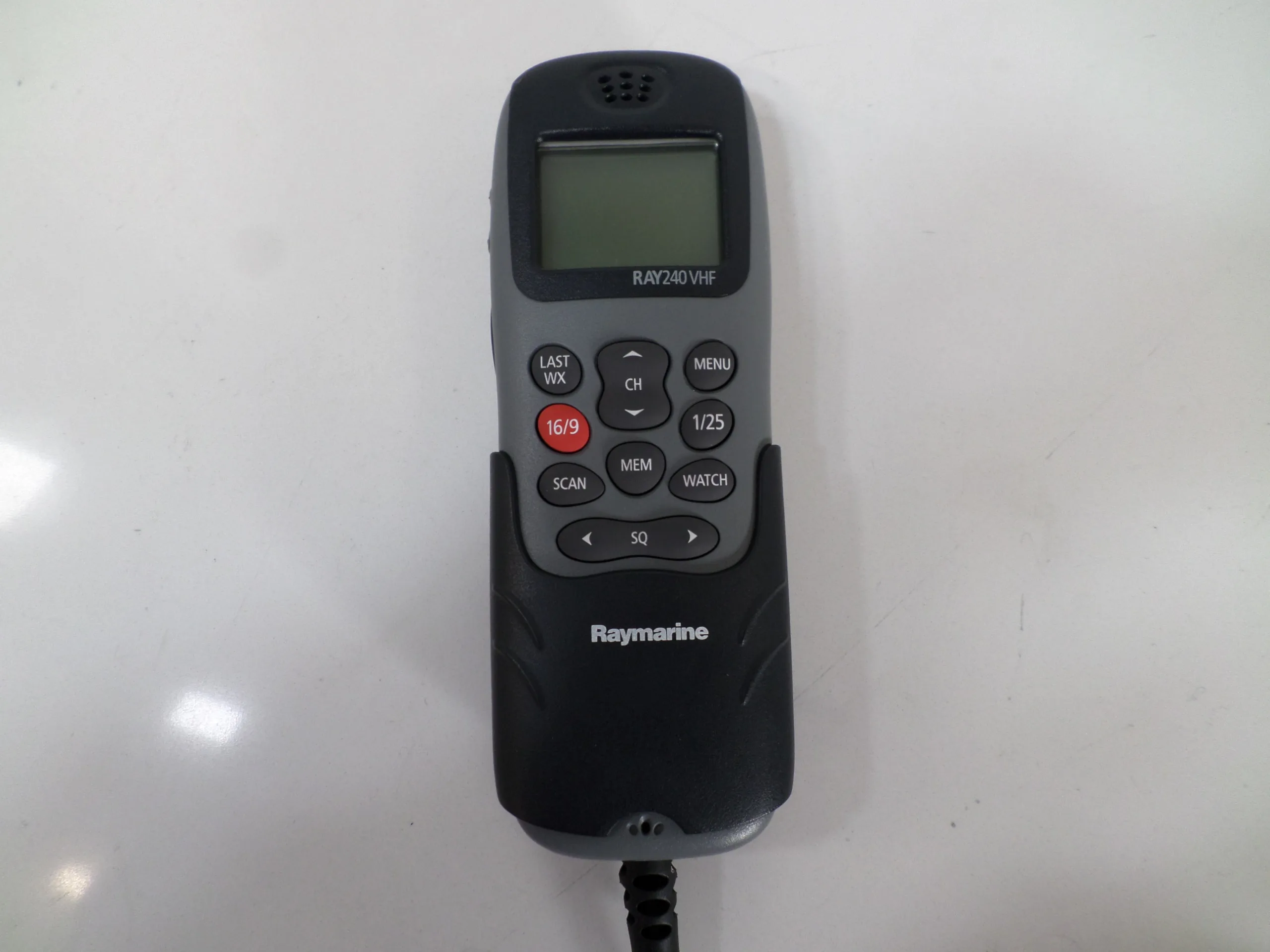 Raymarine RAY240 VHF Radio Handset Model No. E45009 with Cradle ...