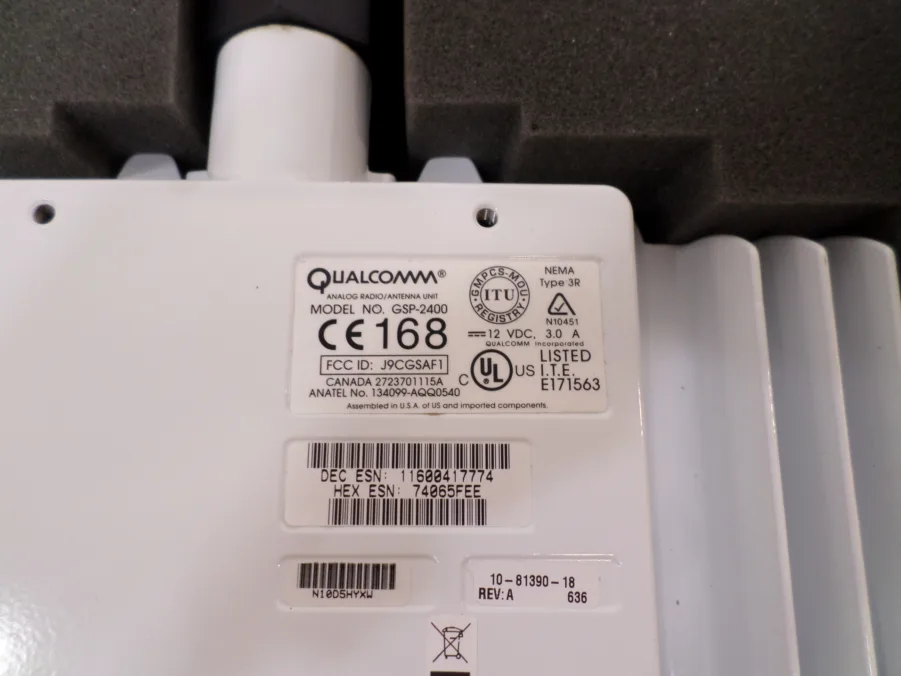 Qualcomm Globalstar GSP-2900 Complete Marine Satellite Phone System ...