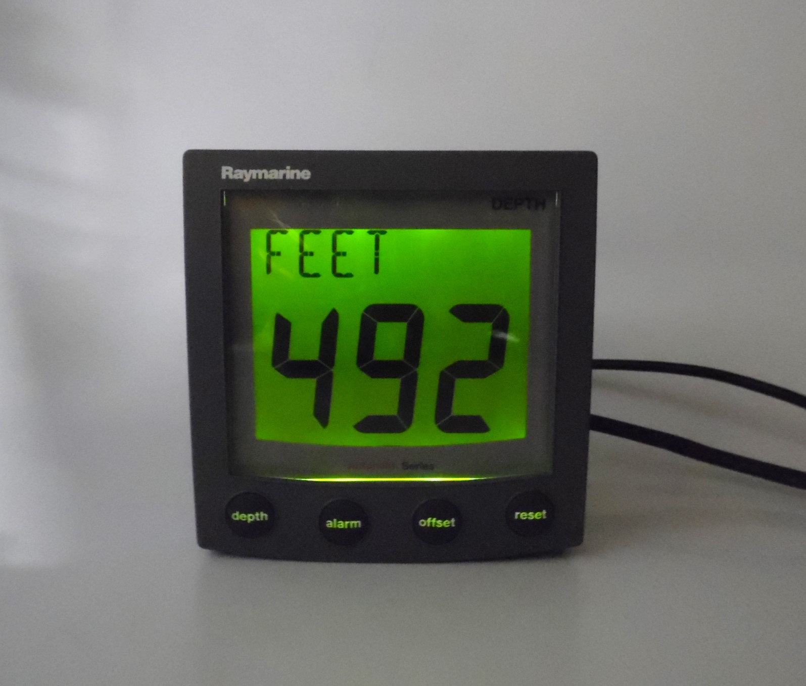 Raymarine ST60 Depth Instrument Display w/ Sun Cover - A22002 - Tested ...