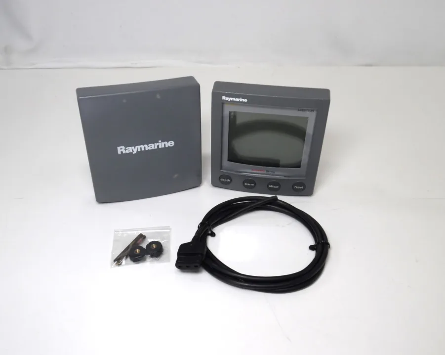 Raymarine ST60 Depth Instrument Display w/ Sun Cover - A22002 - Tested ...