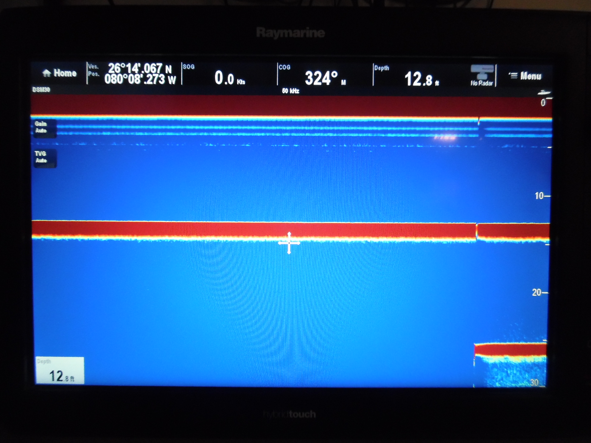 Raymarine e165 15.4" HybridTouch MFD - E70025 -w/ Sun Cover - Fully ...