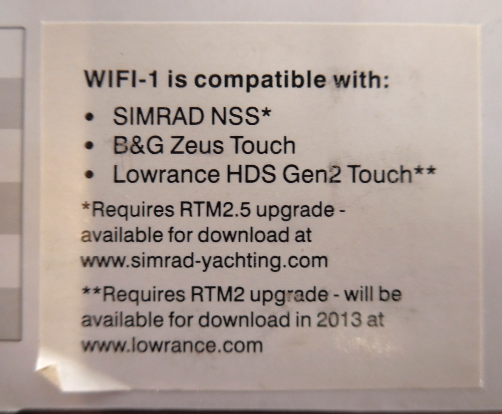 Lowrance Simrad B&G Wifi-1 Module (000-11068-001) New in Box - Max Marine Electronics