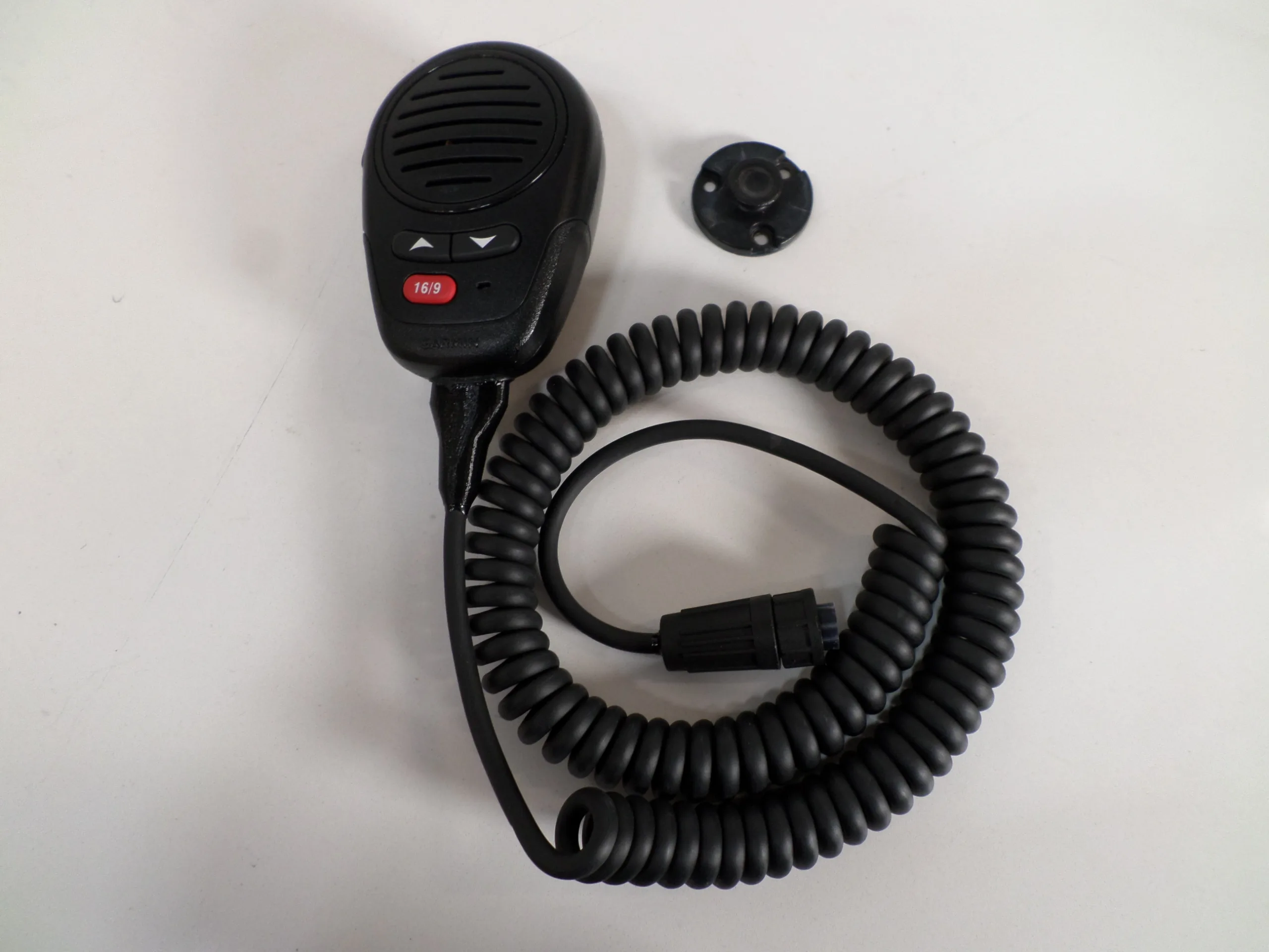 Garmin Hand Mic for VHF 200 Marine Radio with New Cable Installed ...