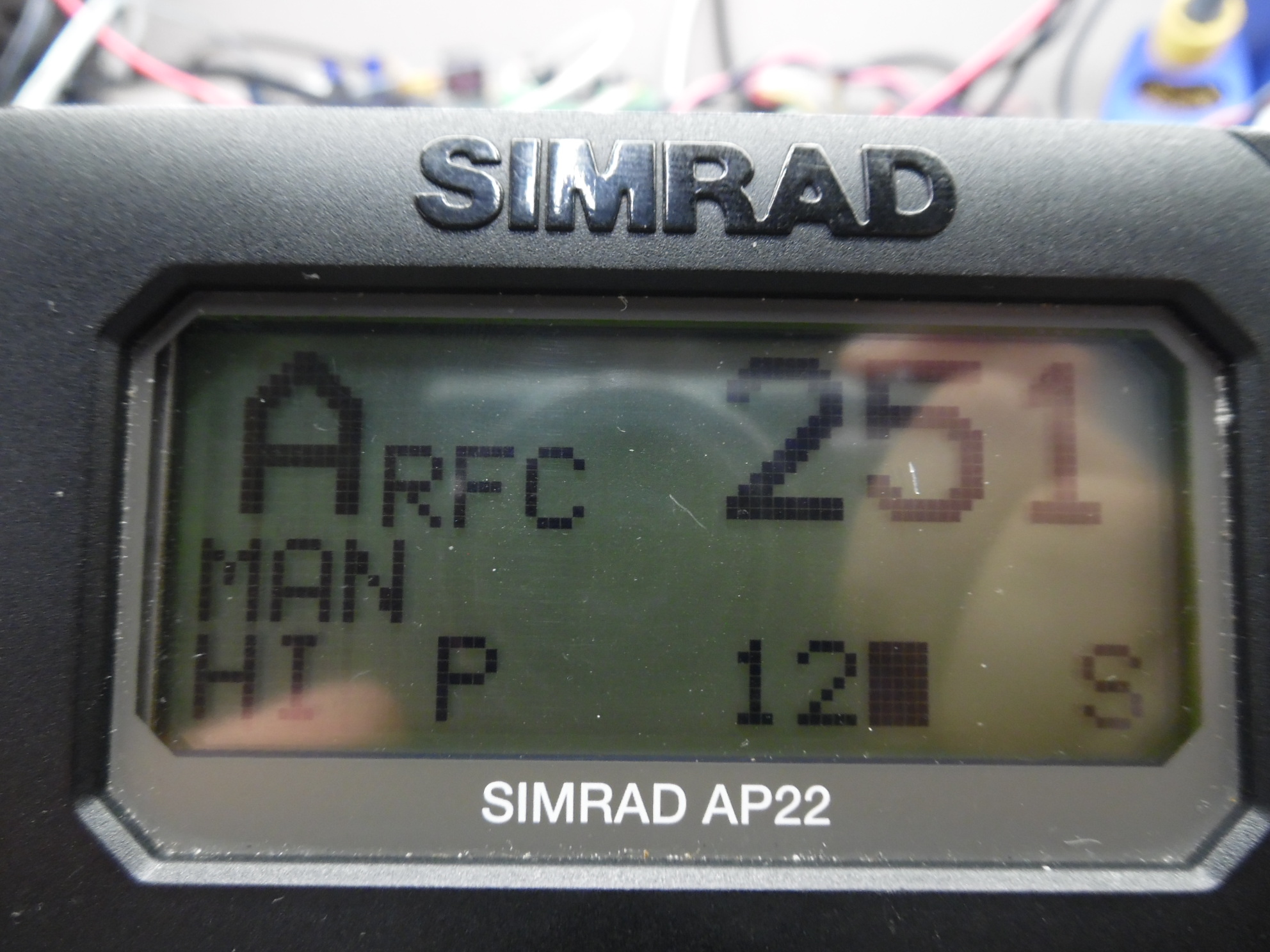 Simrad AP22 Autopilot Control Head PN 22085849 MME REFURB - Max Marine ...