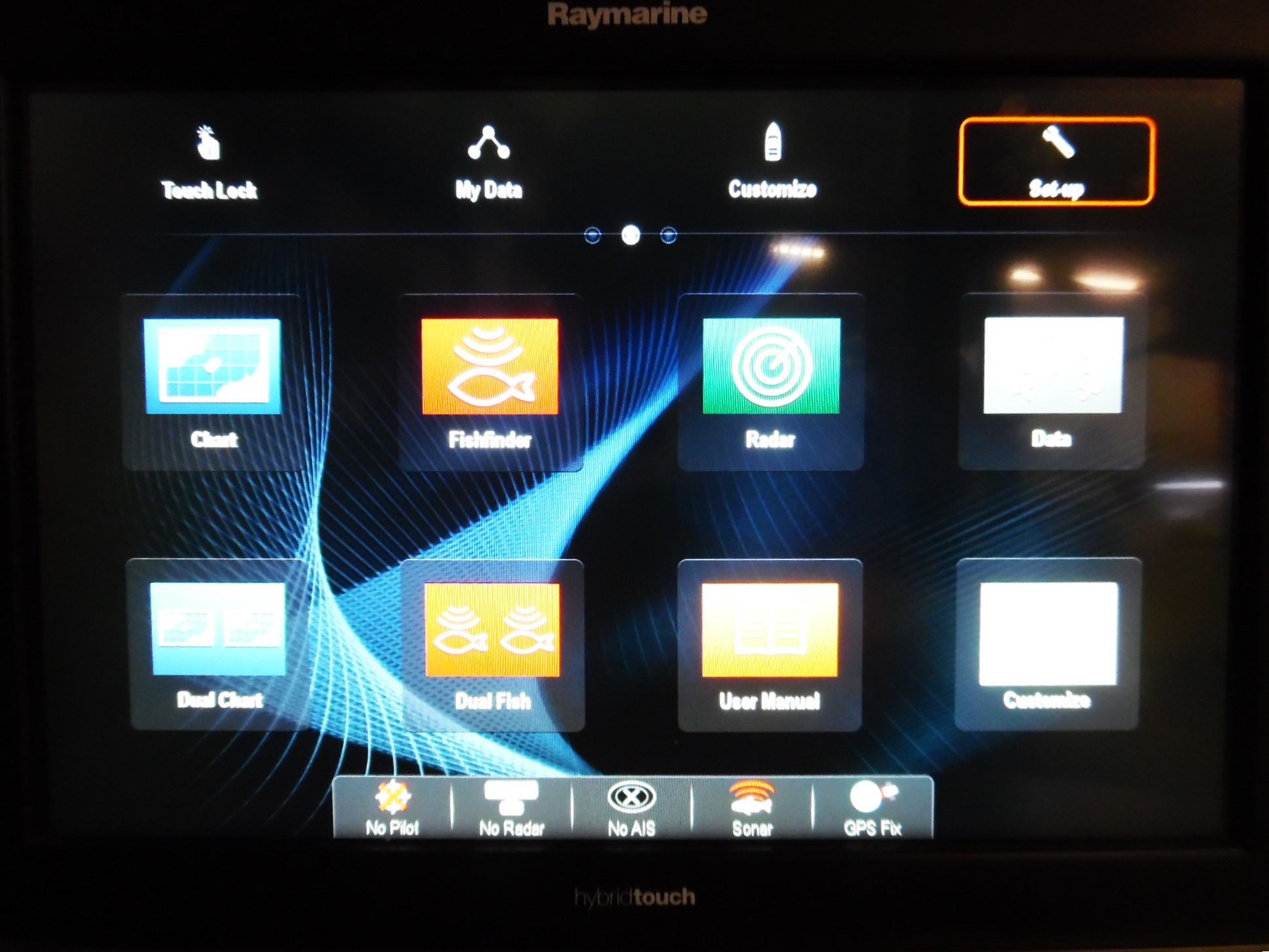 Raymarine e165 15.4" E70025 HybridTouch Multifunction Display w/ Sun ...