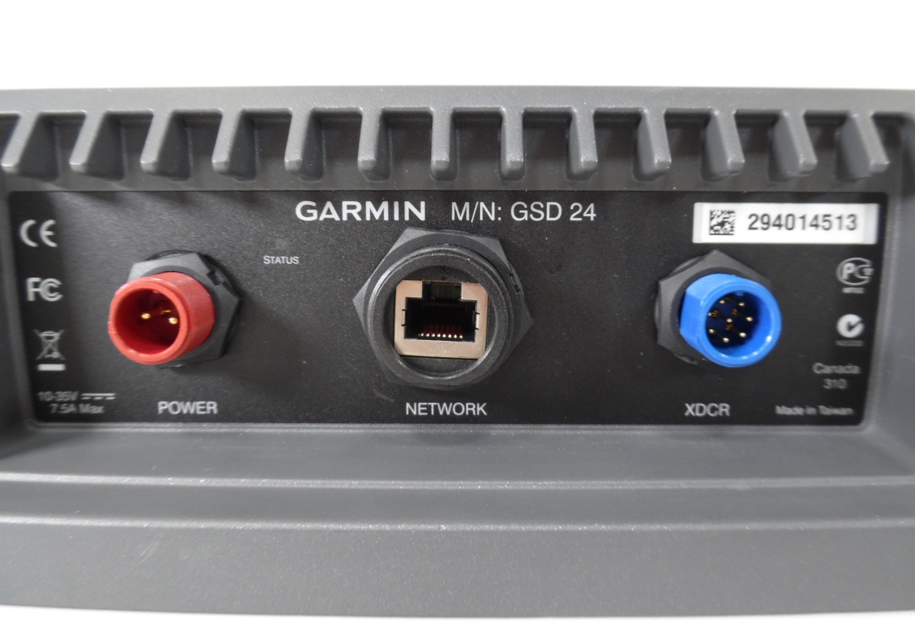 Garmin GSD 24 Network Sounder Module W/ Cables -90 Day Warranty- Good Cond - Max Marine Electronics