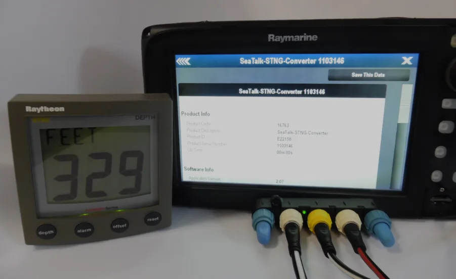 Raymarine SeaTalk 1 to SeaTalk NG 5 Way Backbone Convertor Kit - E22158 ...