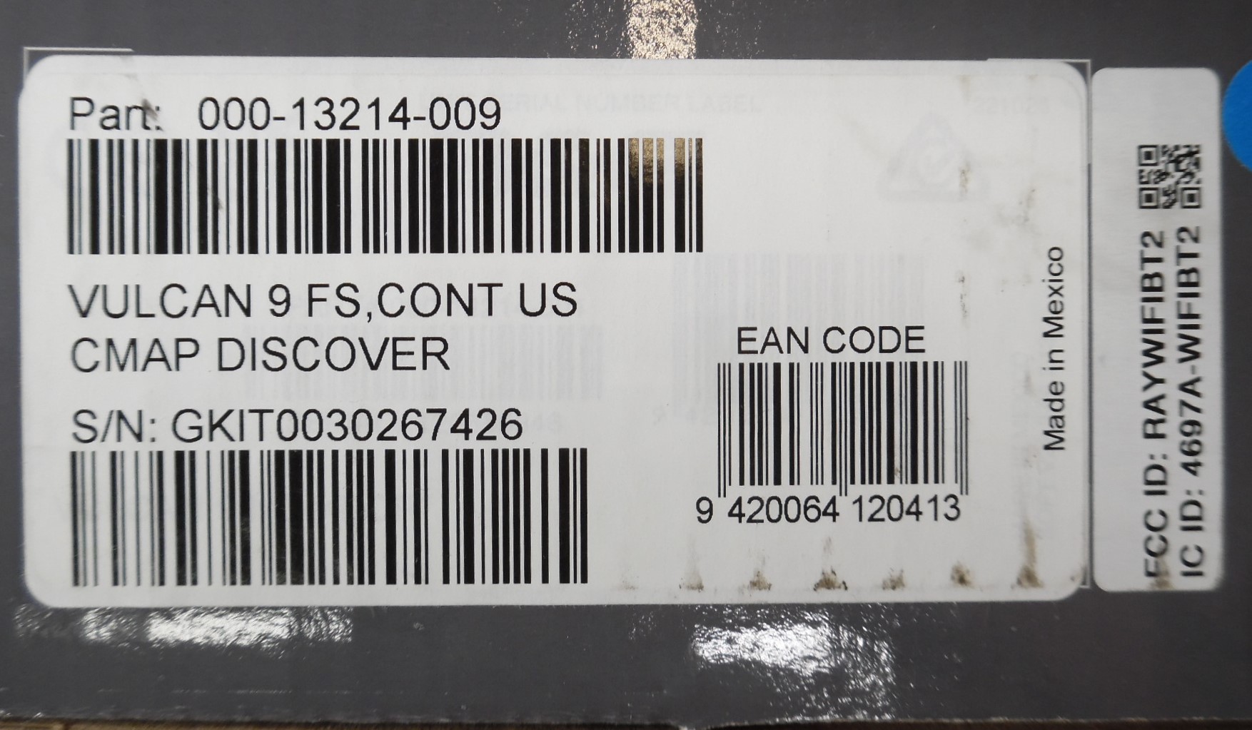 B&G Vulcan 9 MFD With C-Map Discover Charts (NEW) 90-Day Warr -000 ...