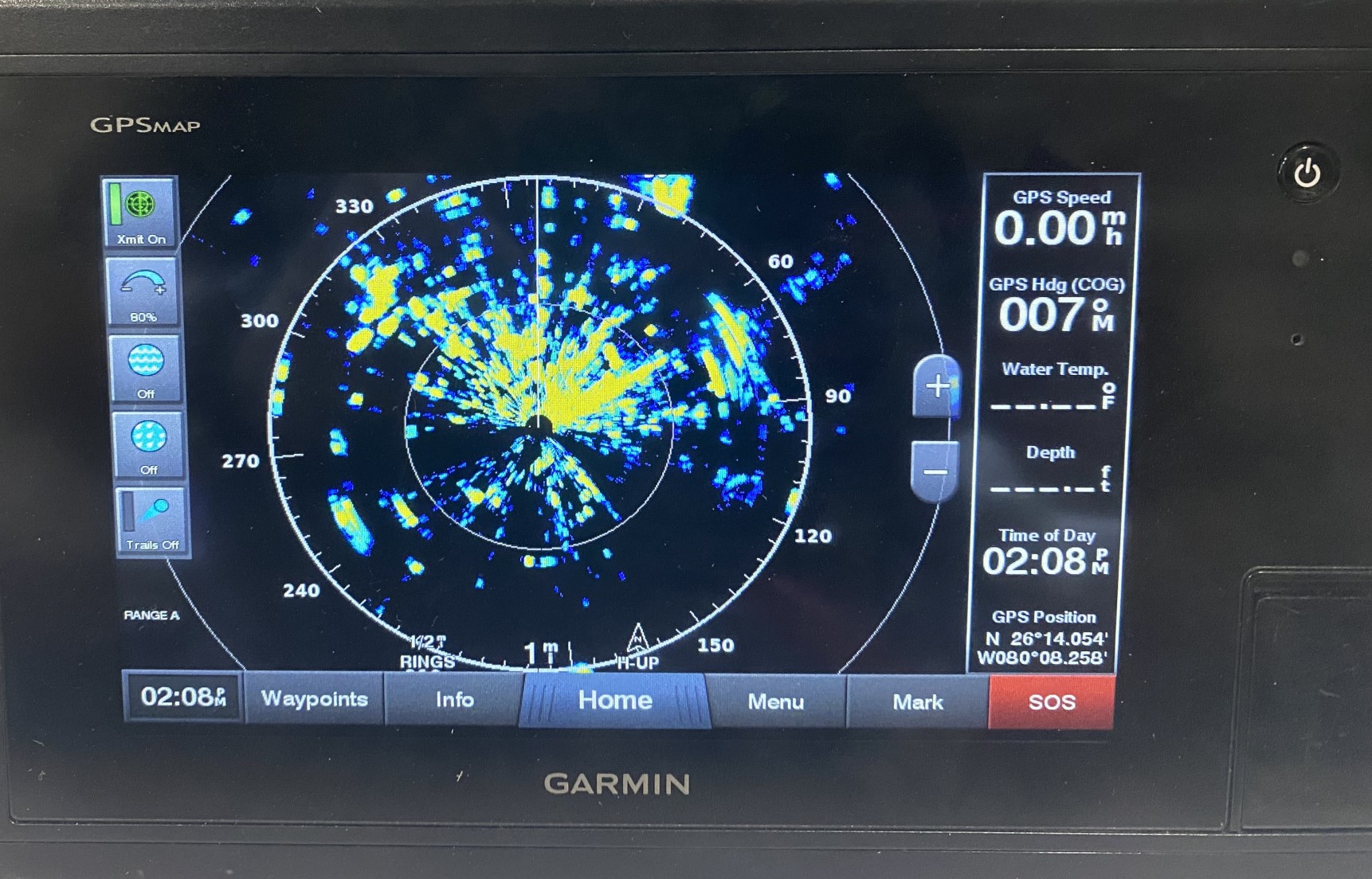 Garmin GMR424 xHD2 Marine Radar Add-On W/4ft Antenna MME Refurbished ...