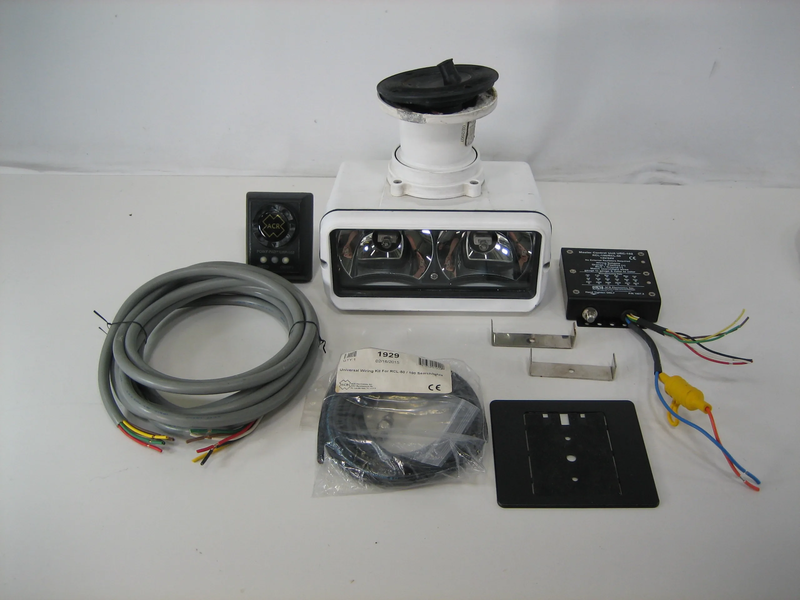 ACR RCL-100D Remote Control Search Light (24v) TESTED GOOD - Max Marine ...