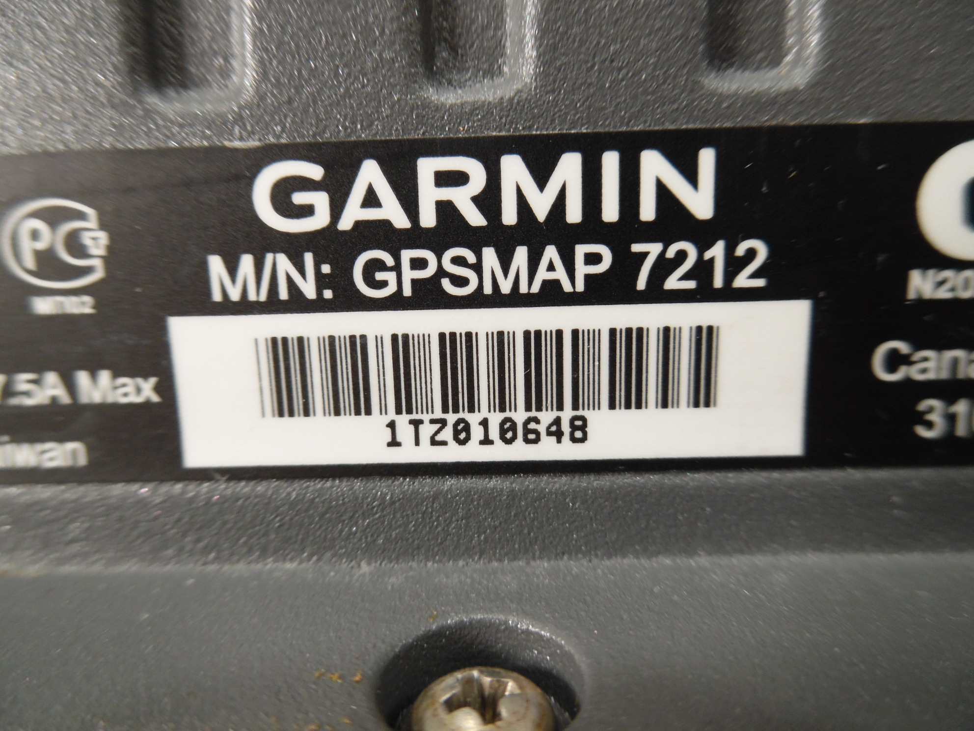 Garmin GPSmap 7212 MFD w/Cables -Bench Tested- 90 Day Warranty! - Max ...