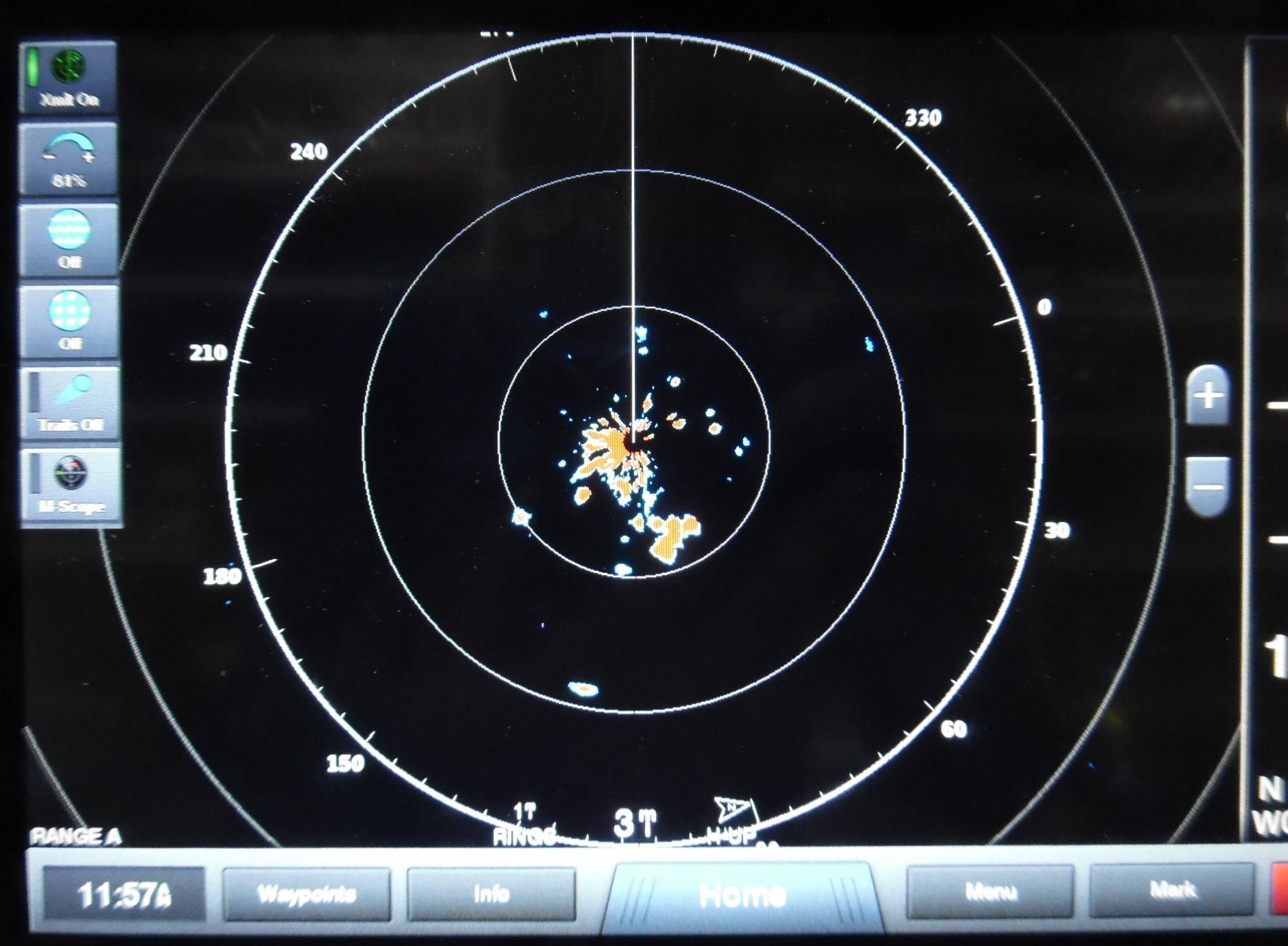 Garmin GMR Fantom 24 Radome w/ Network & Power Cables (Great Condition ...