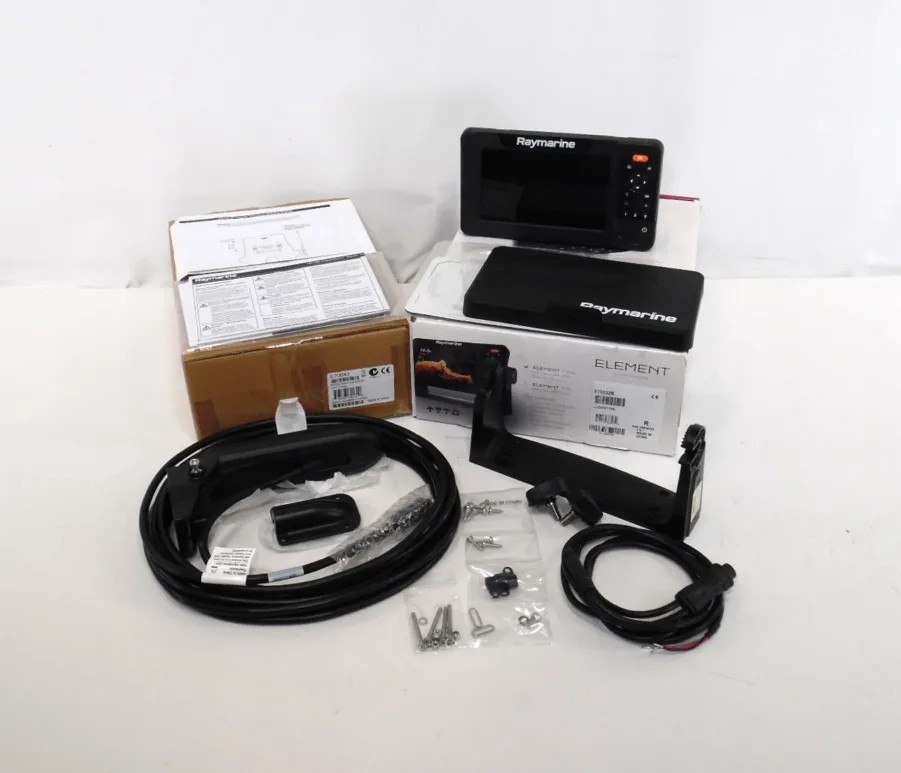 Raymarine E70532 Element 7 HV - 7" Plotter w/ HV-100 CHIRP HyperVision Transducer *FACTORY REMAN ...