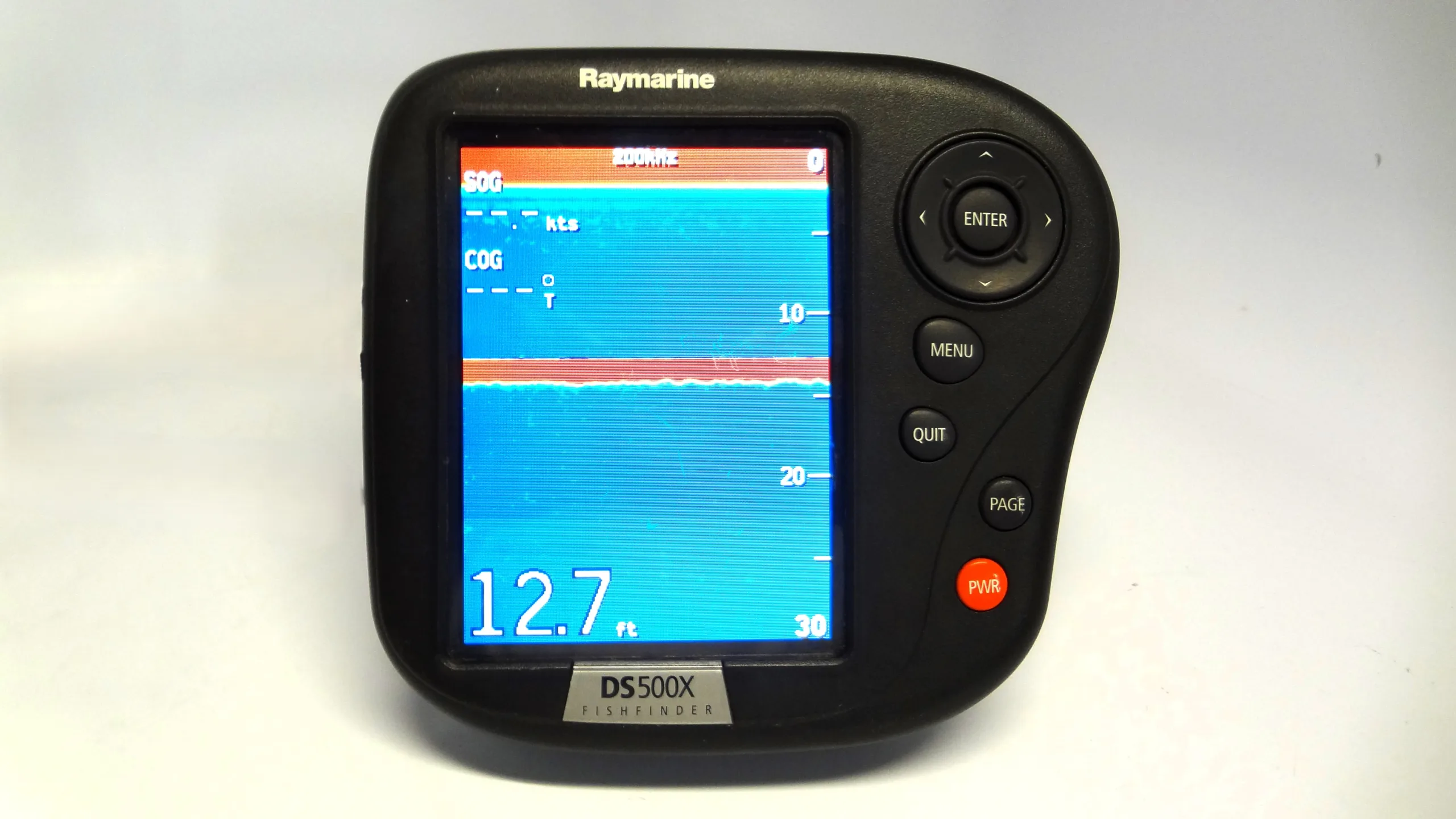 Raymarine DS500X Color Fishfinder Display Unit *MME Refurb - Rebuilt ...