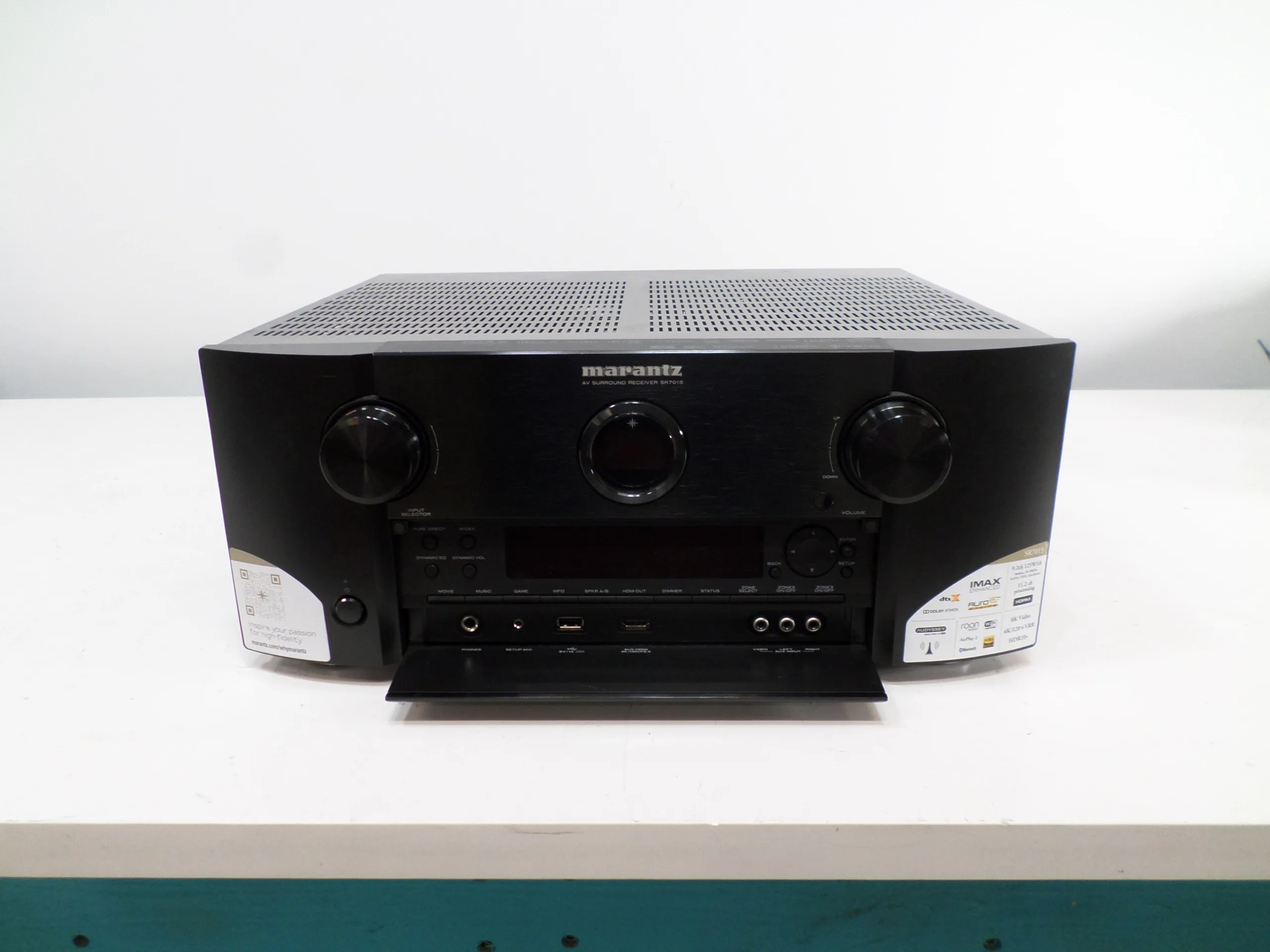 Marantz SR7015 125W 9.2 Channel Home Theater Receiver - No 8k Out - Max ...