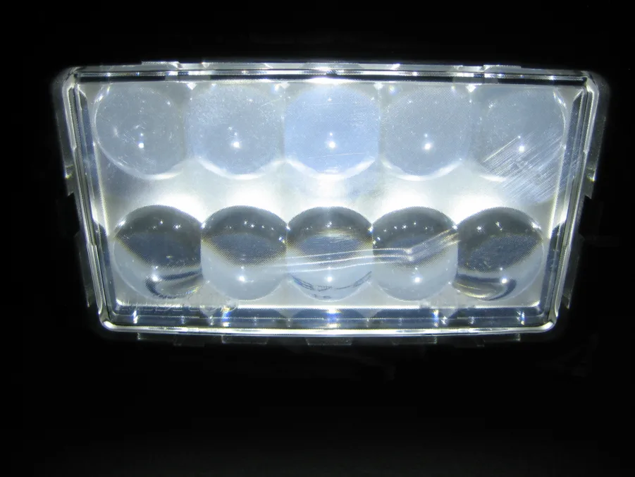 GoLight Black 30214 Stryker LED Permanent Mount Hard Wired Dash Remote ...