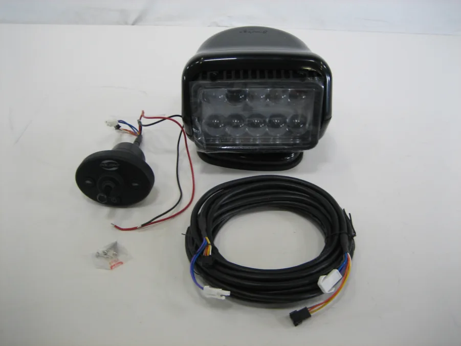 GoLight Black 30214 Stryker LED Permanent Mount Hard Wired Dash Remote ...