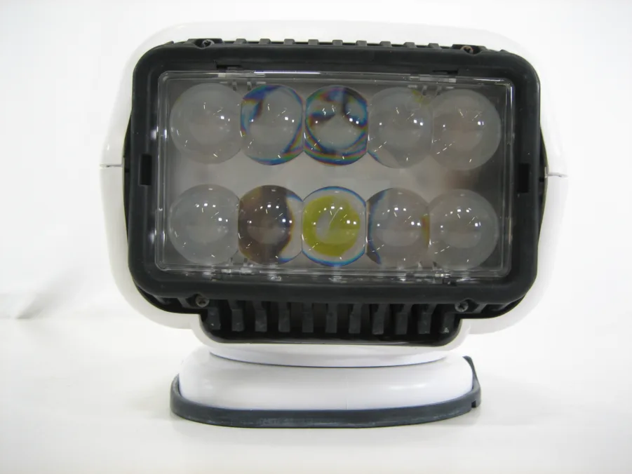 GoLight 30204 White LED Spotlight with Hardwired Joystick Remote - Max ...