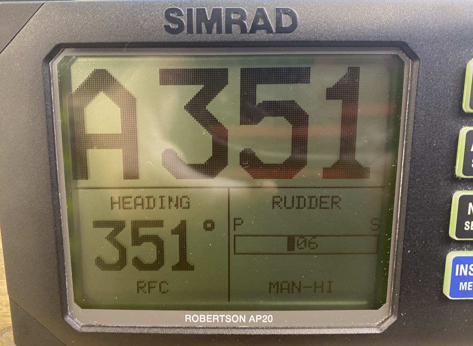 Simrad AP20 Autopilot Control Head 22084594 MME Refurb - Max Marine ...