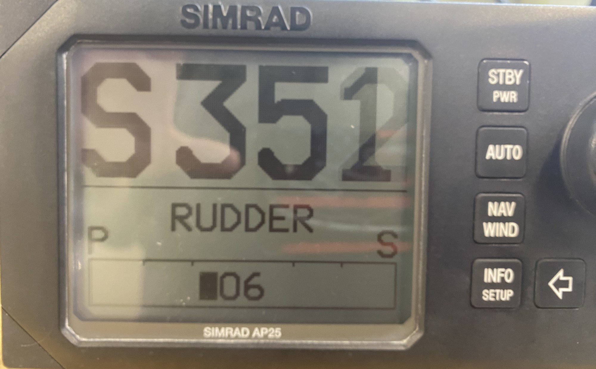 Simrad AP25 Autopilot Control Head PN:22087811 MME Refurb - Max Marine ...