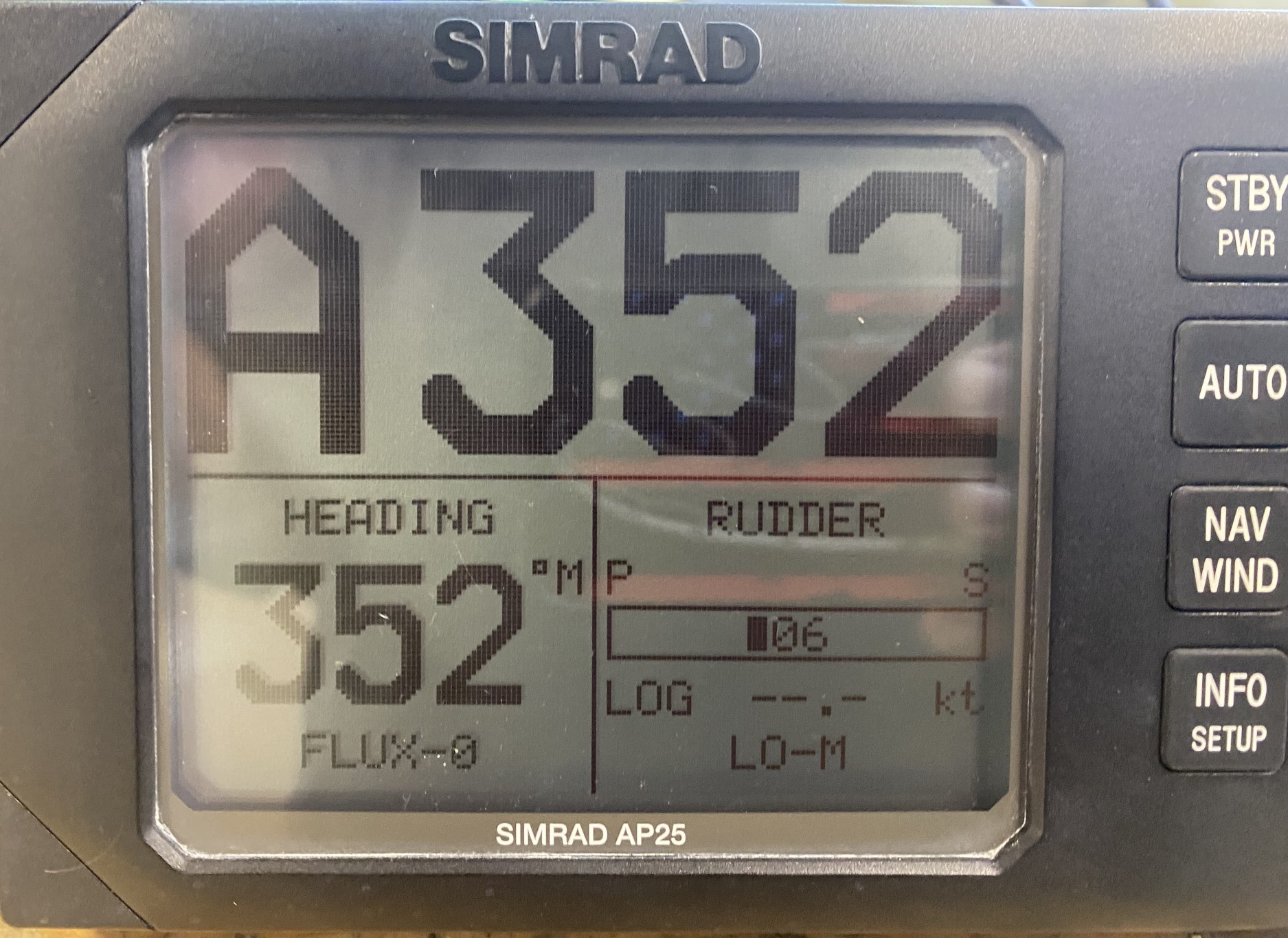Simrad AP25 Autopilot Control Head PN:22087811 MME Refurb - Max Marine ...