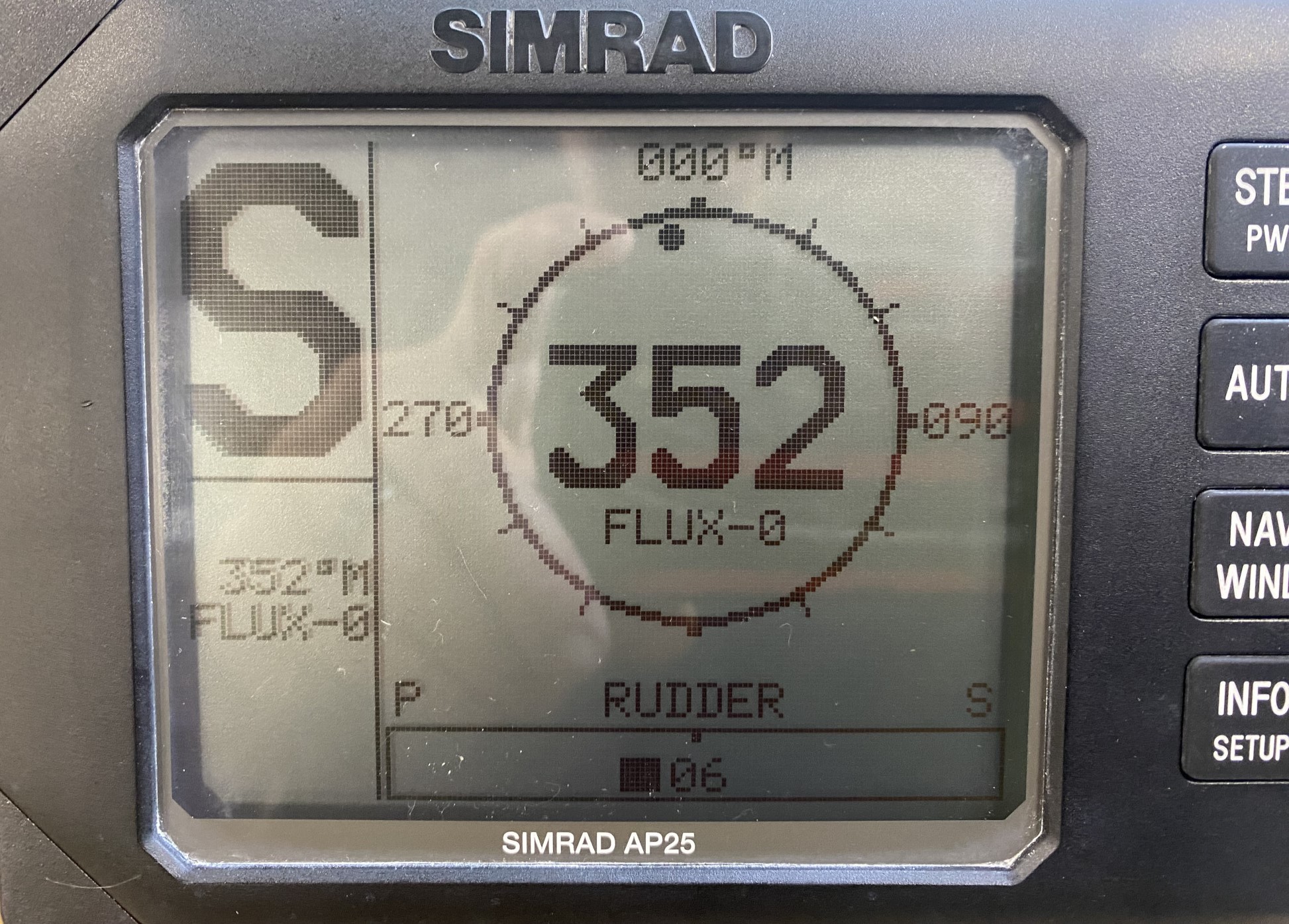 Simrad AP25 Autopilot Control Head PN:22087811 MME Refurb - Max Marine ...