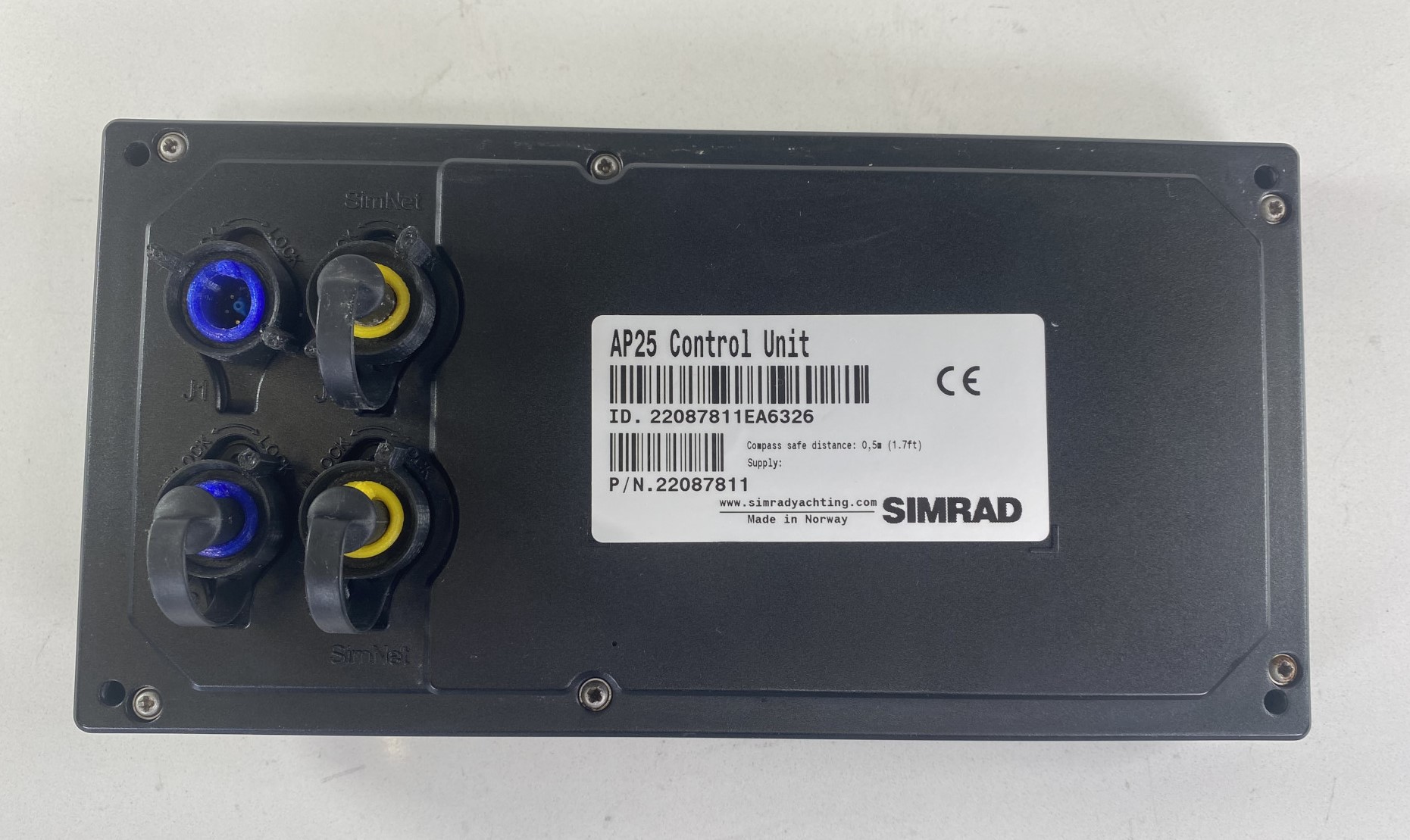 Simrad AP25 Autopilot Control Head PN:22087811 MME Refurb - Max Marine ...