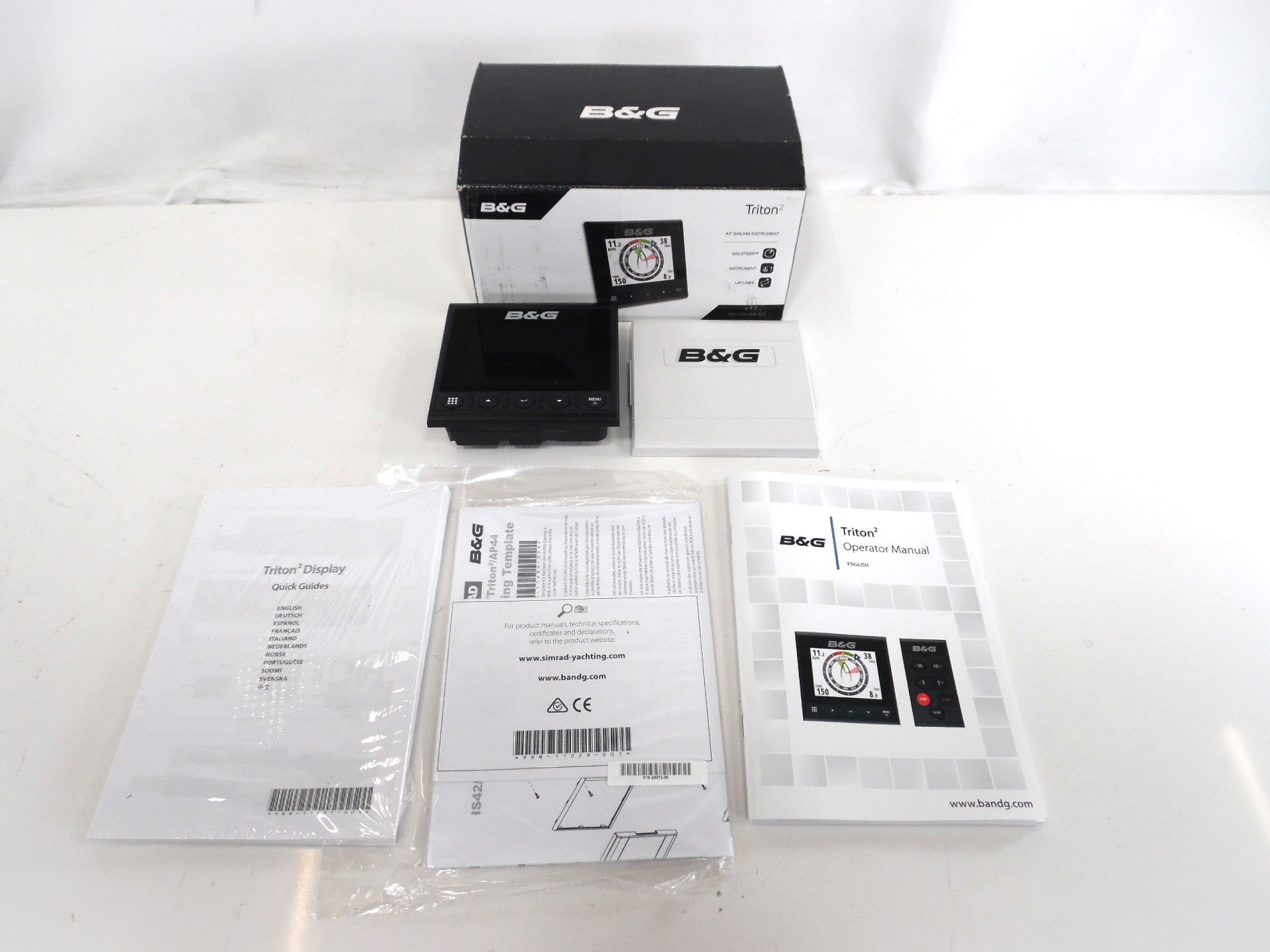 BandG Triton 2 Digital Display 000-13294-001 NMEA2000 Instrument - Max ...