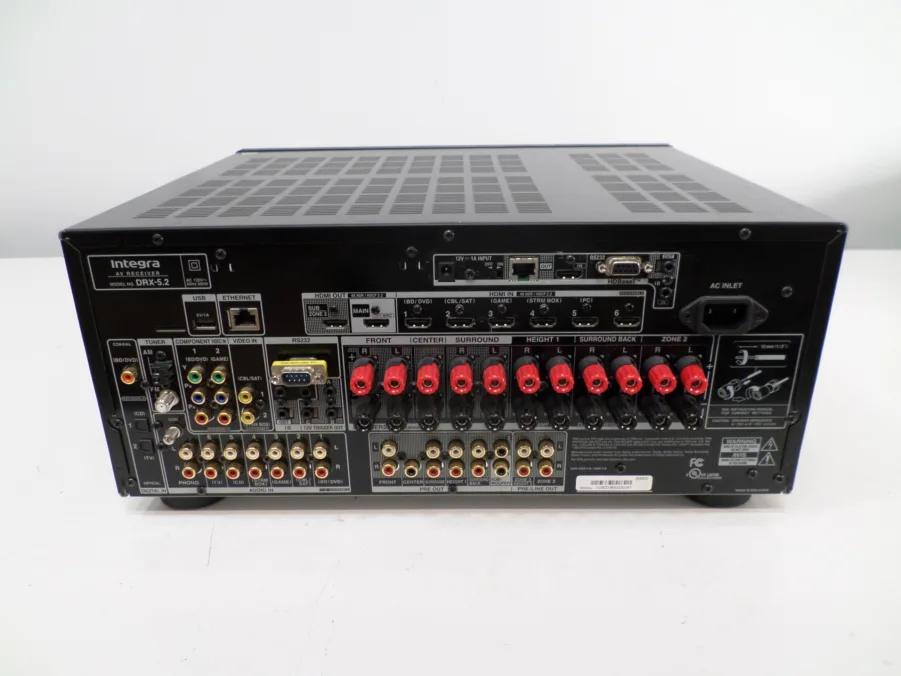 Integra DRX-5.2 9.2 Channel 130W Home Theater Receiver - Max Marine ...