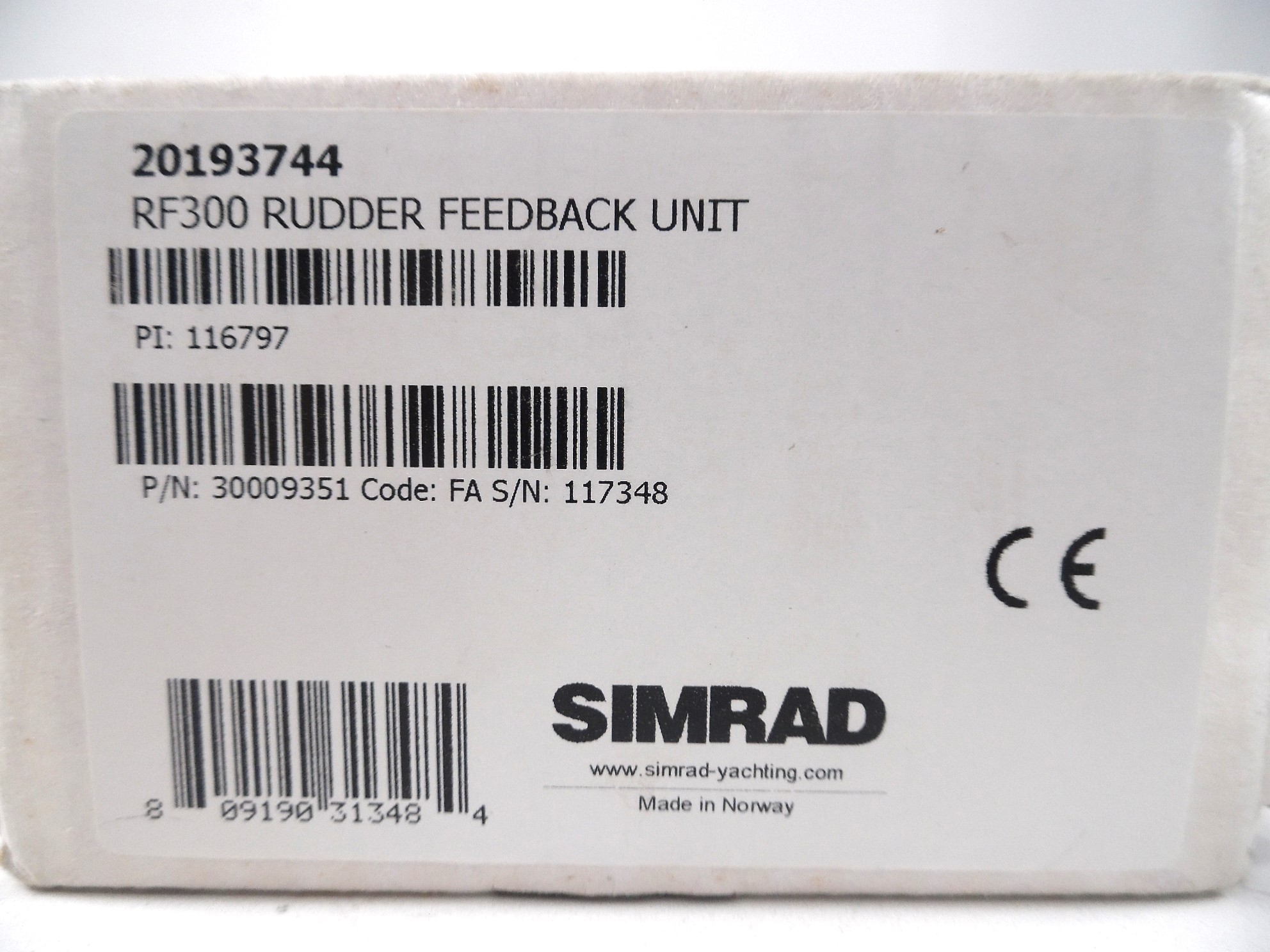 Simrad RF300 Autopilot Rudder Feedback Kit New Open Box - Max Marine ...