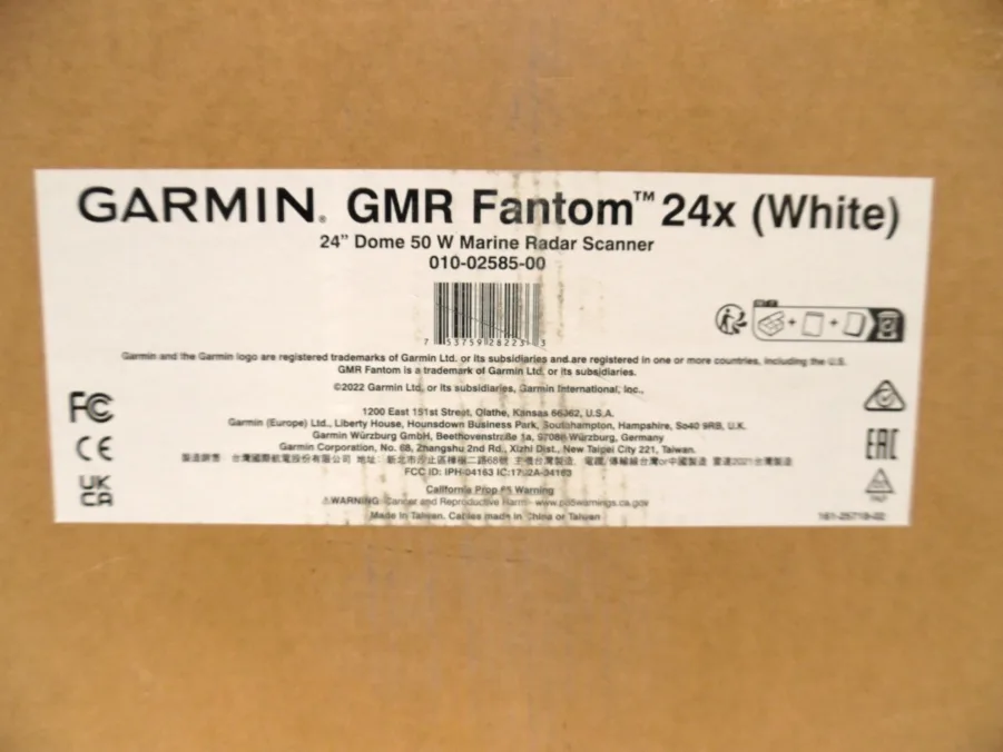 Garmin - GMR Fantom 24x - White Dome Radar - 50 Watts - NEW - 010-02585 ...
